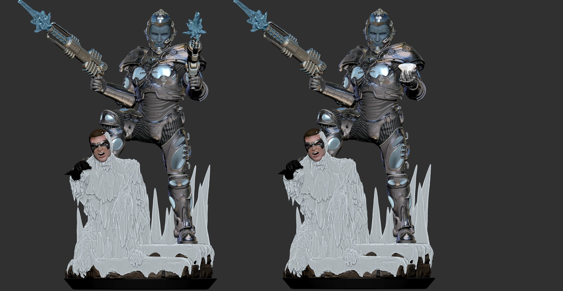 Mr Freeze Costume Arnold