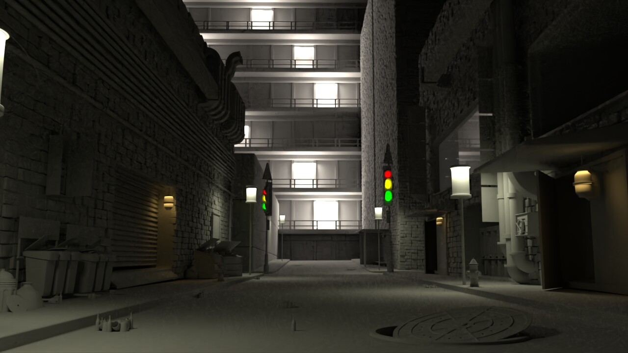 ArtStation - 3D street Modeling