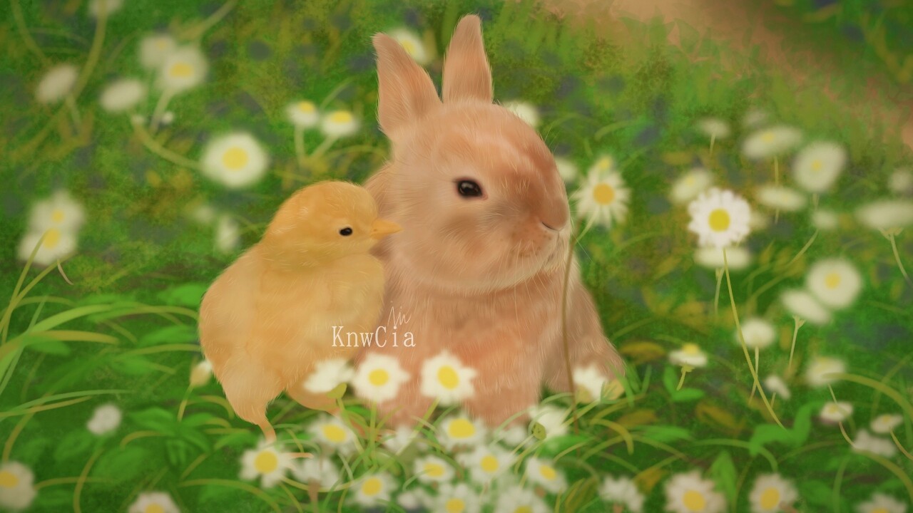 ArtStation - Chicken and Rabbit