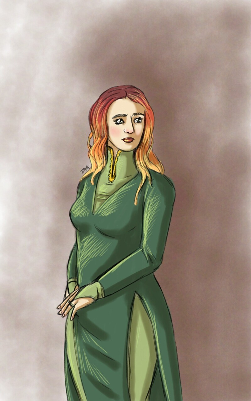 ArtStation - Daily Sketch: The Green Lady