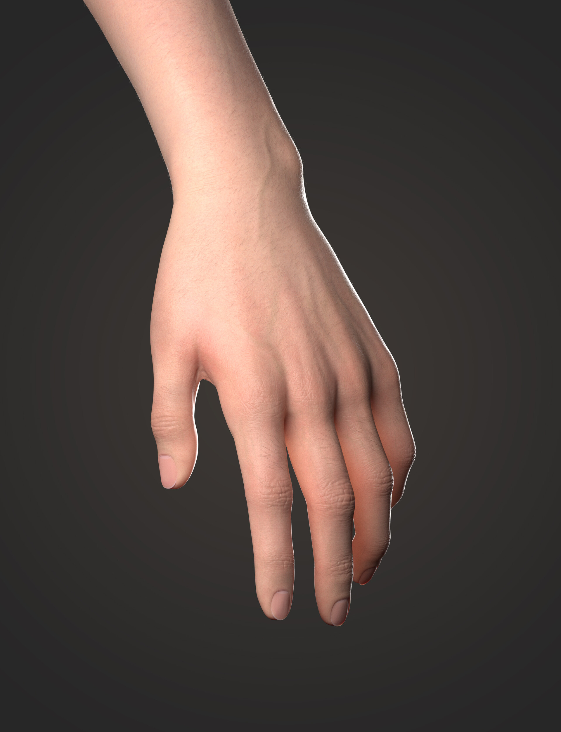 ArtStation - Asian hand modeling