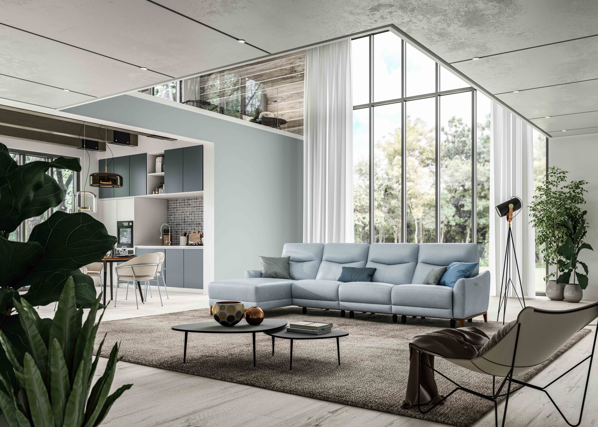 PP Wang - 顾家2019年度意式空间合作渲染项目-简历之其九