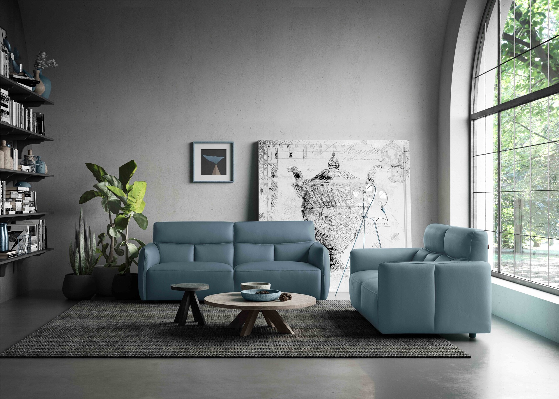 PP Wang - 顾家2019年度意式空间合作渲染项目-简历之其九