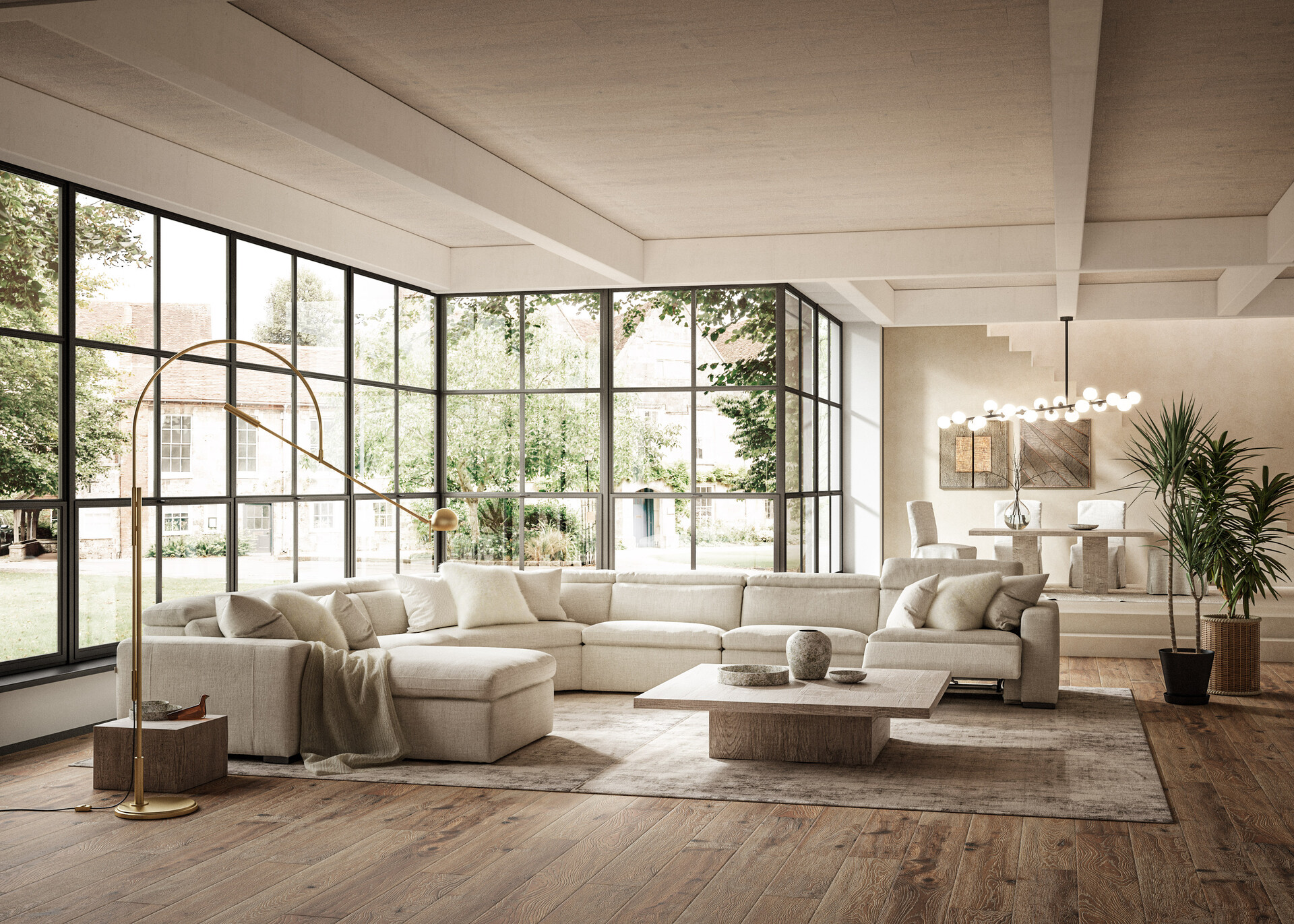 PP Wang - 顾家2019年度意式空间合作渲染项目-简历之其九