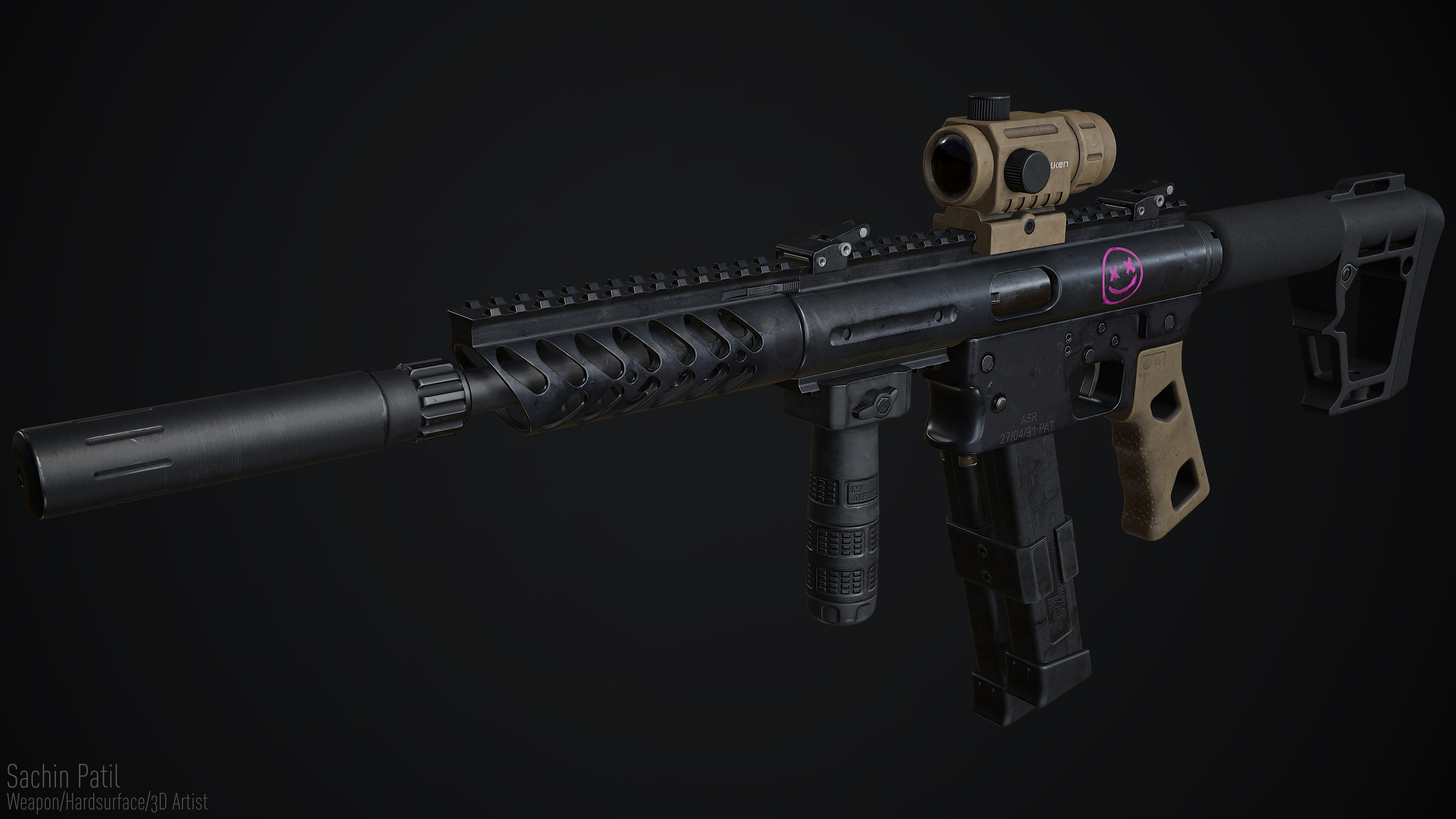 Sachin Patil - Modular : TNW 10mm Aero Survival Rifle