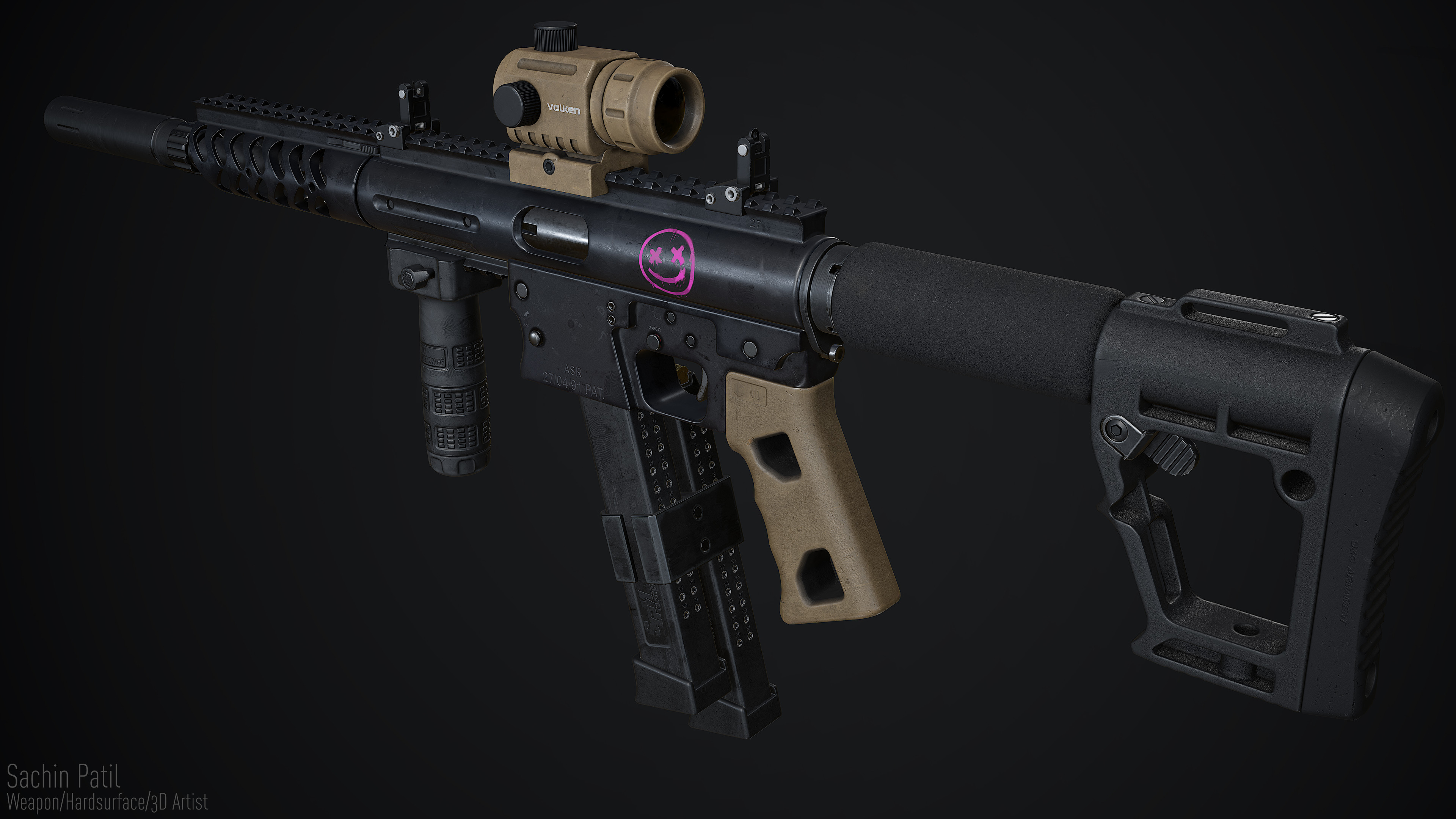 Sachin Patil - Modular : TNW 10mm Aero Survival Rifle