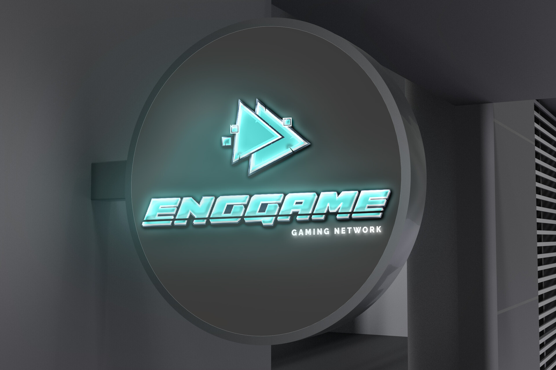 ArtStation - Gaming network logo options