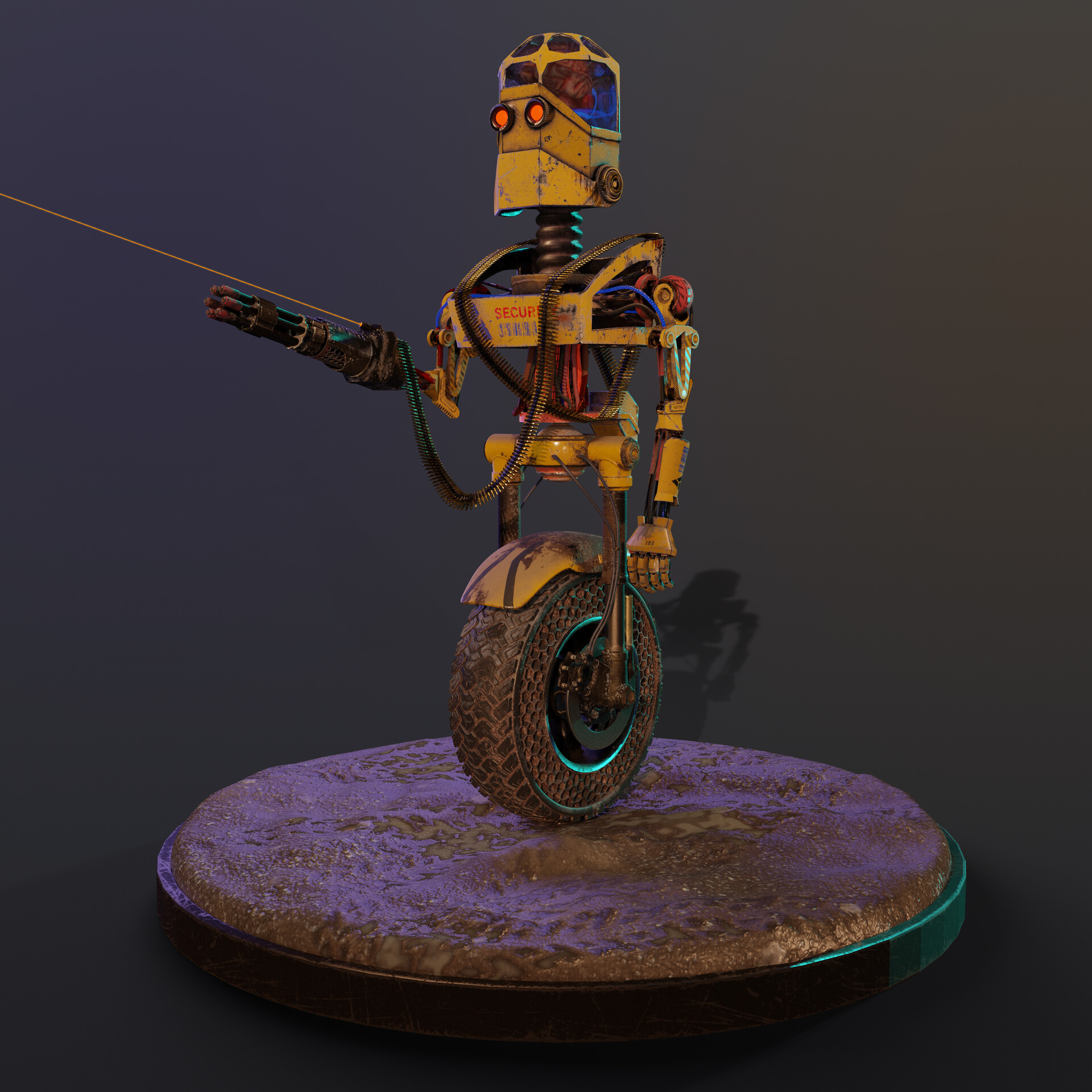 ArtStation - Security Robo