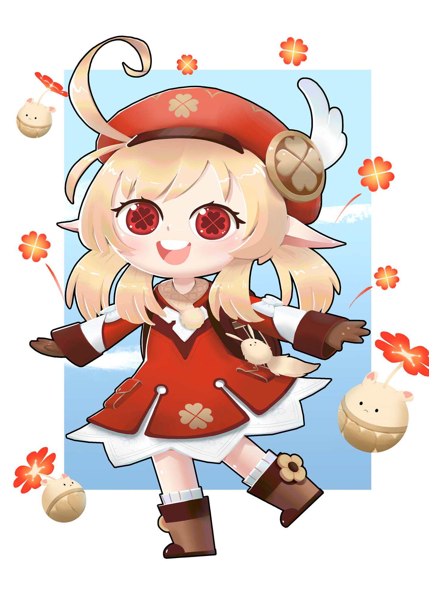 ArtStation - Klee Fan art