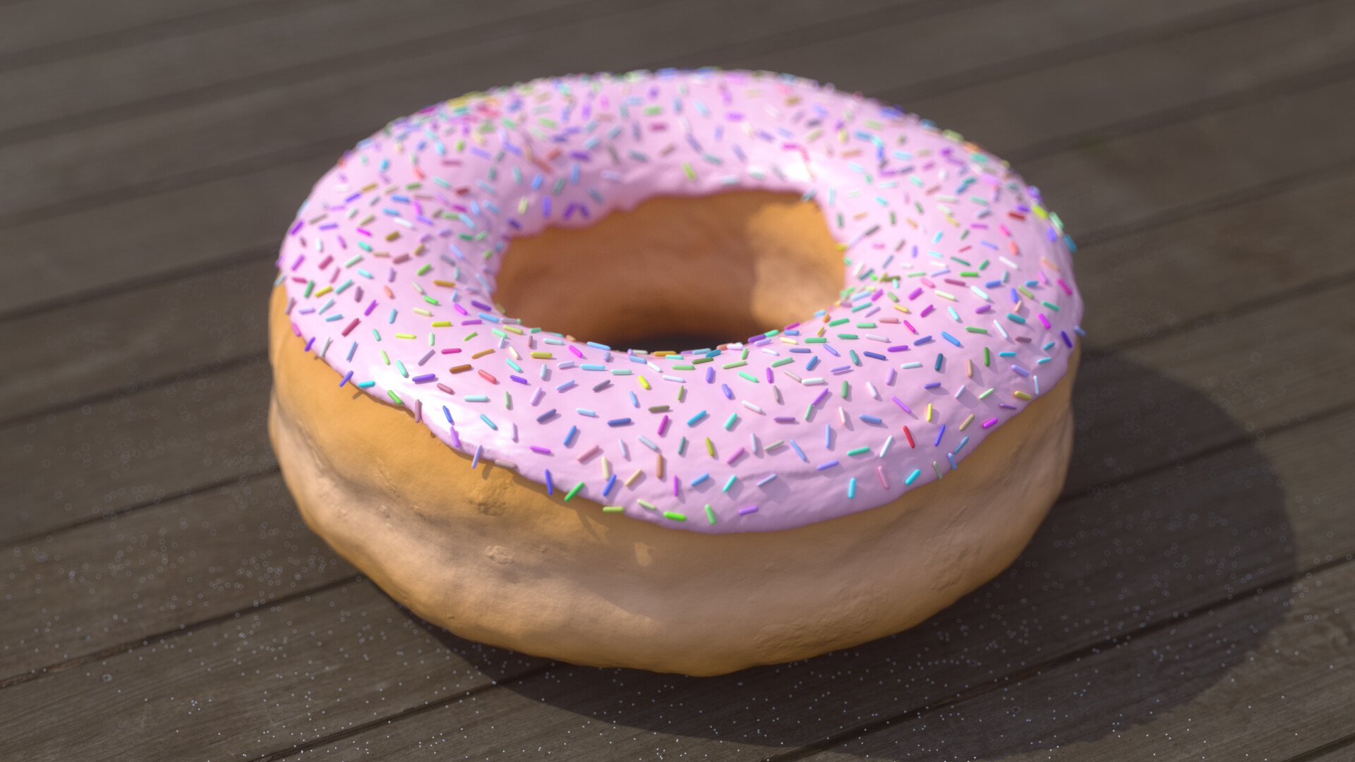 ArtStation - Donut experimentation.