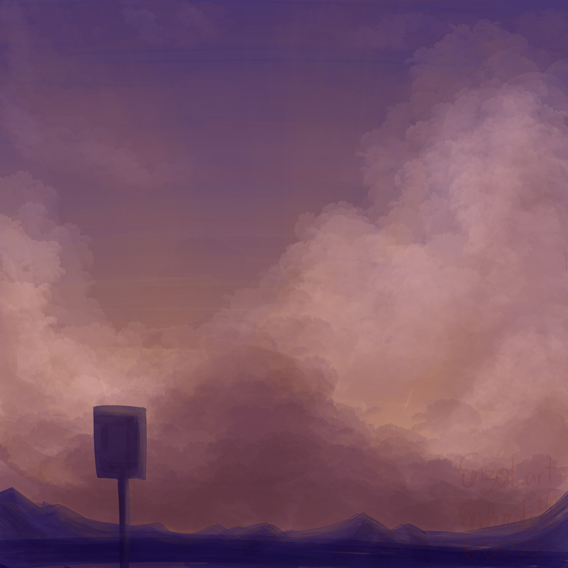 ArtStation - Quick landscape