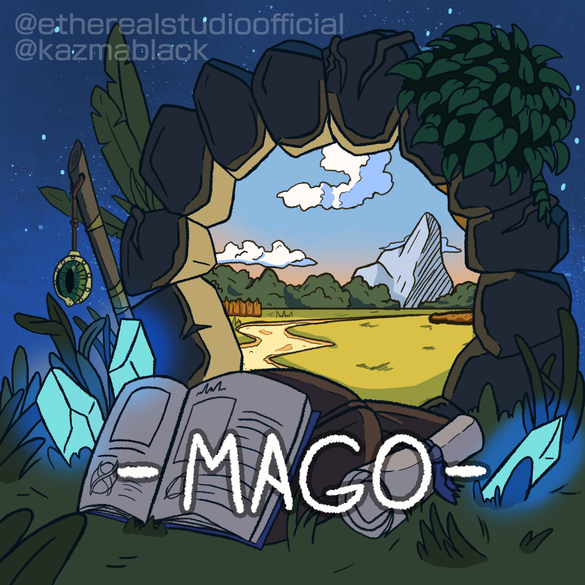 ArtStation - RPG Class-Mage/Clase de RPG-Mago