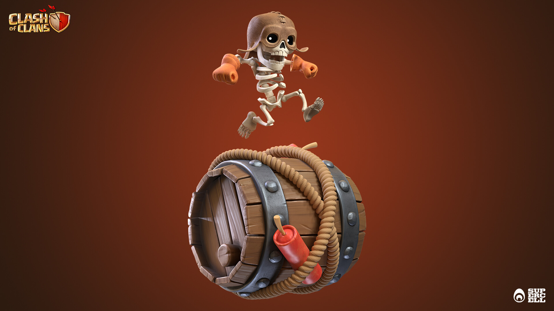 Wall Breaker Clash Of Clans Wallpaper