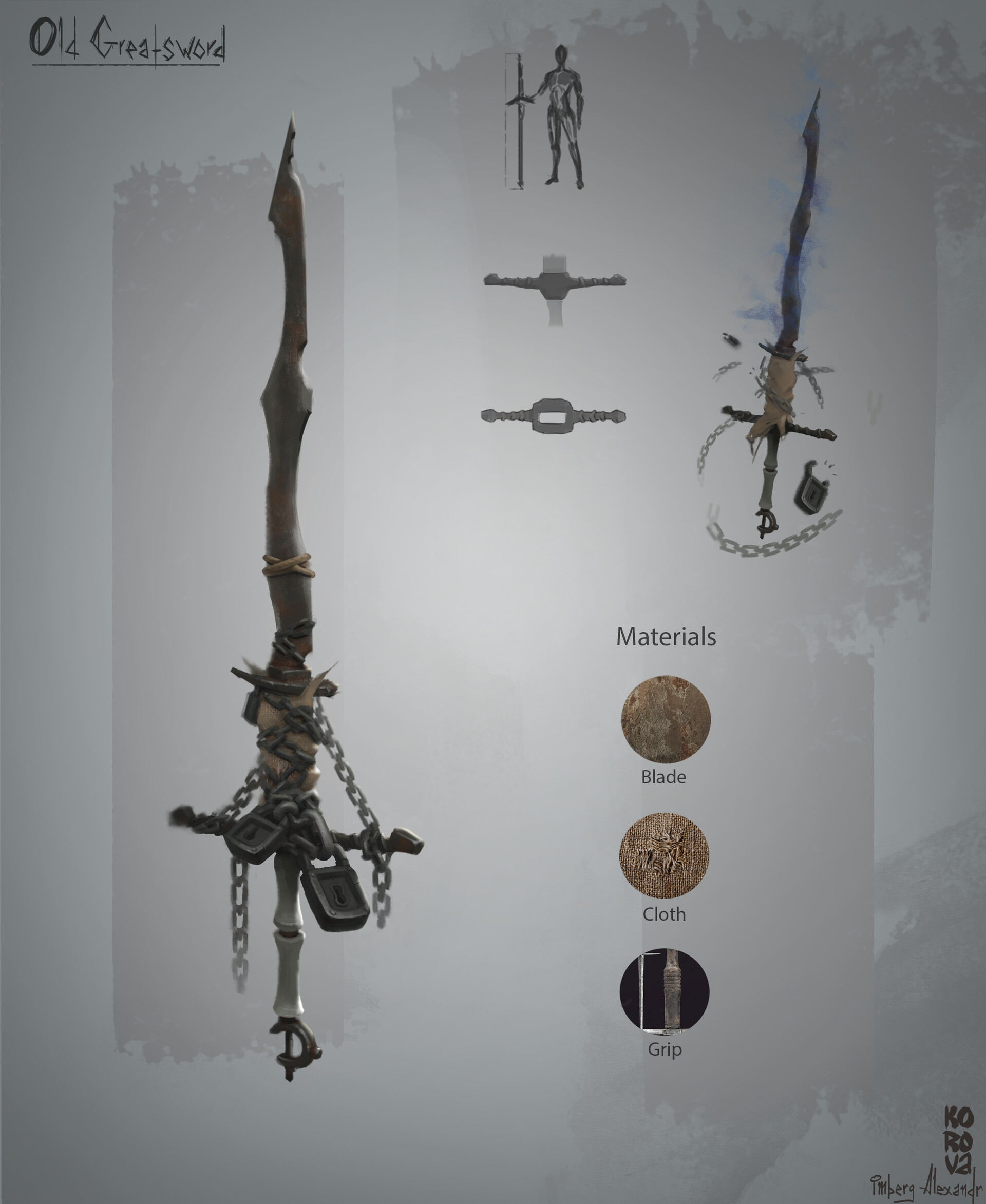 ArtStation - Old Greatsword