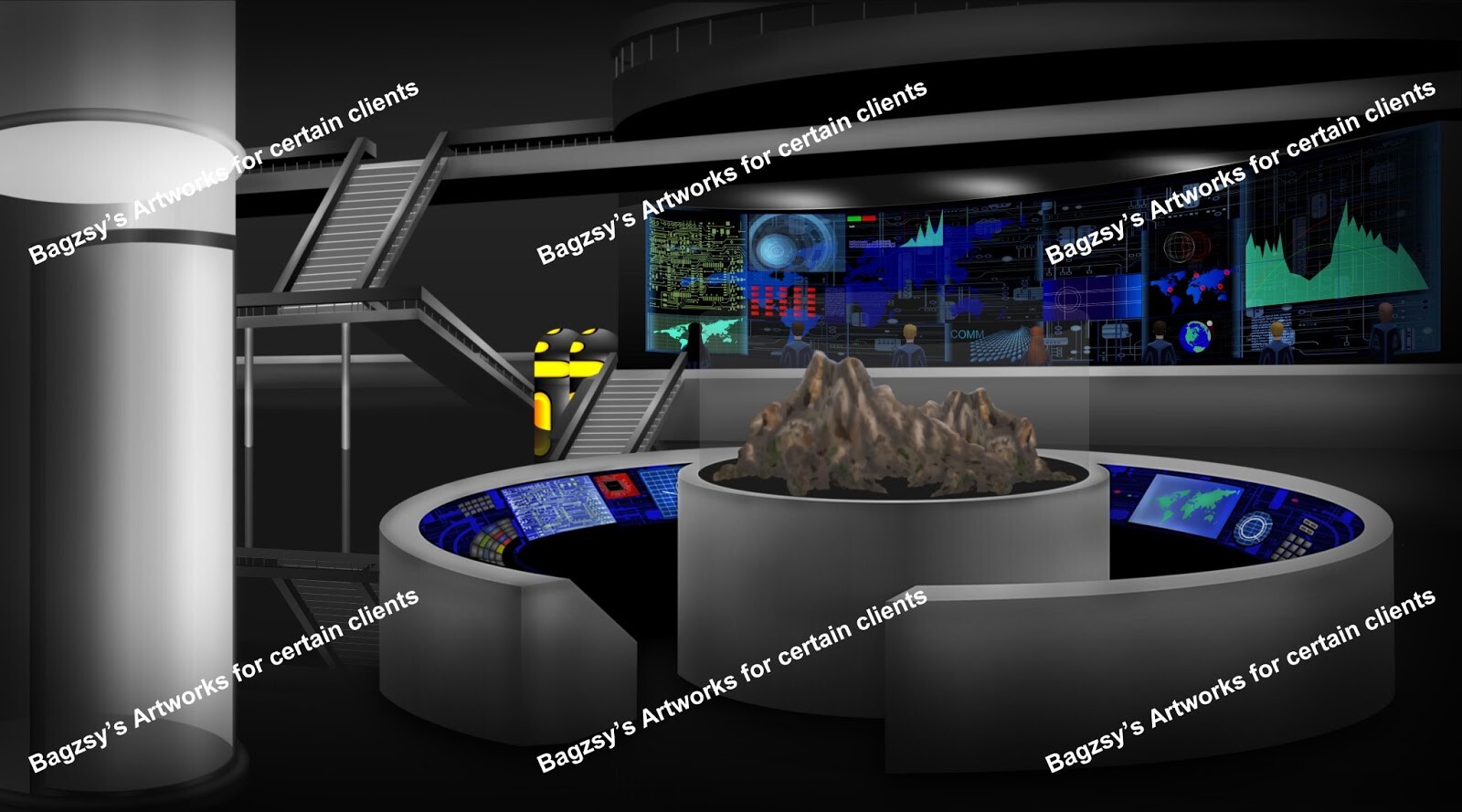 ArtStation - Control Room