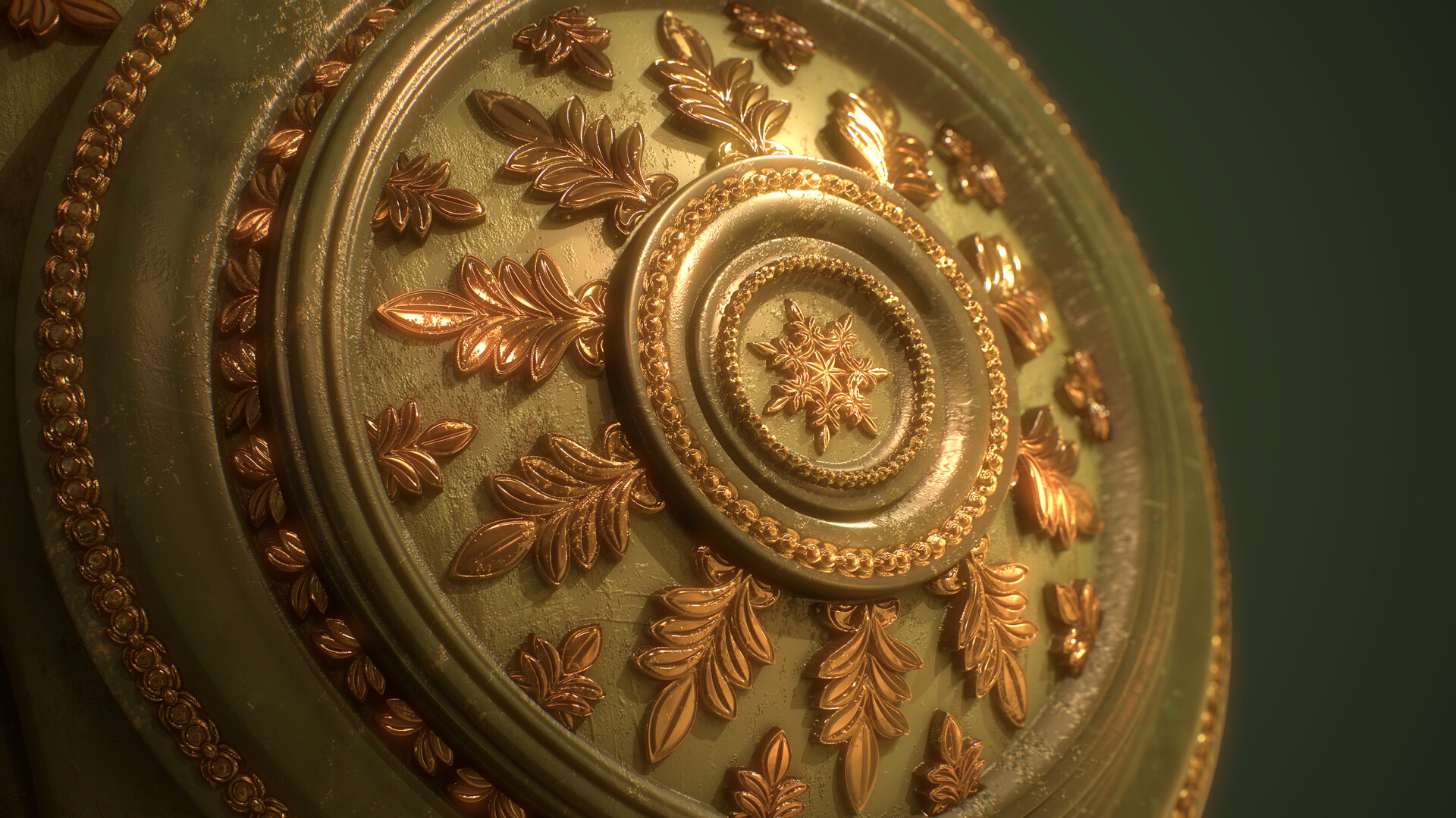 ArtStation - Ornate Ceiling - 100% Substance Designer