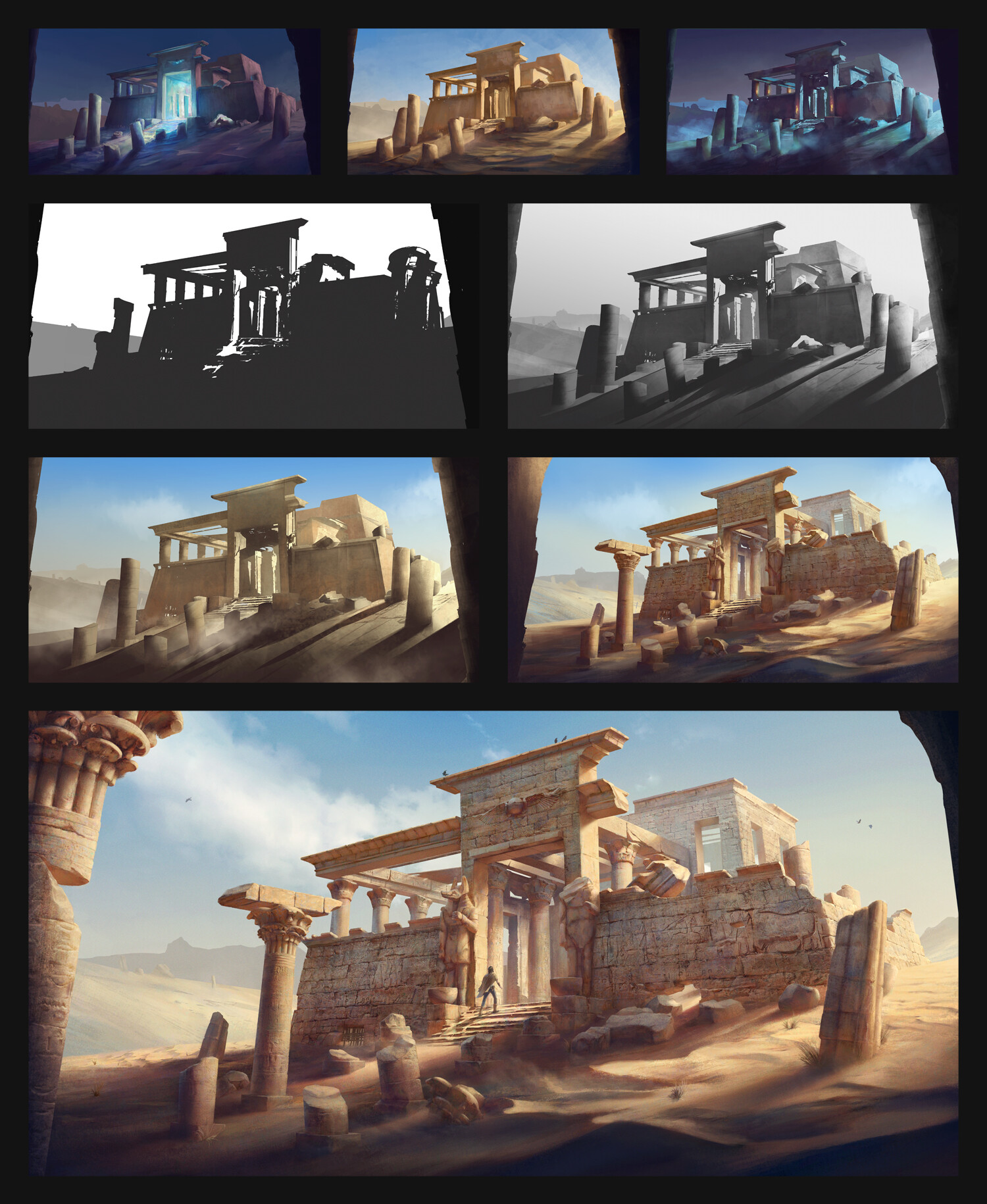 Jose Miguel Morell - Desert Temple