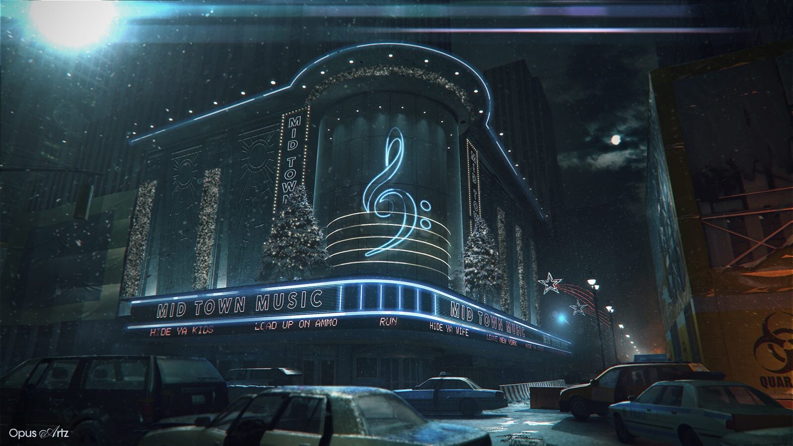 ArtStation - The Division - Music Hall