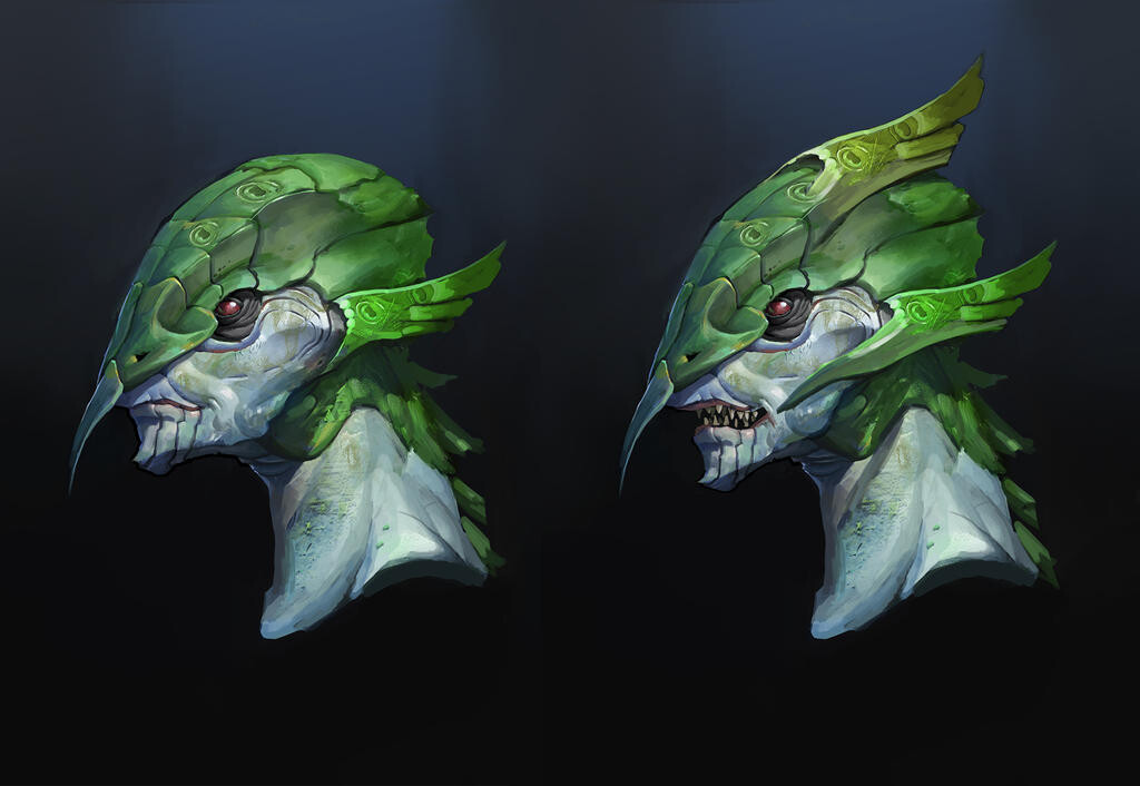 ArtStation - Mass Effect type alien concept