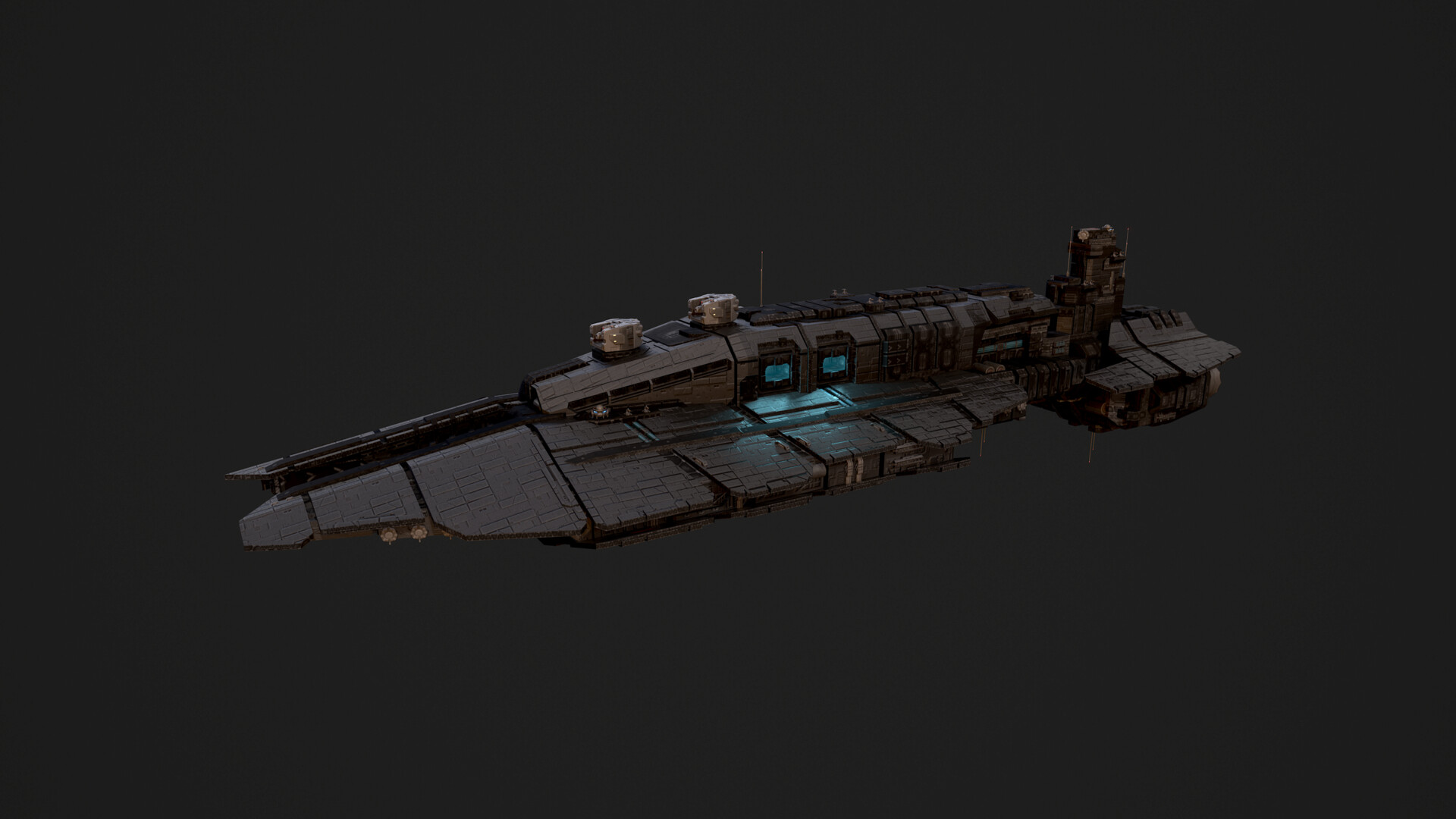 ArtStation - Capital Ship - Damascus II
