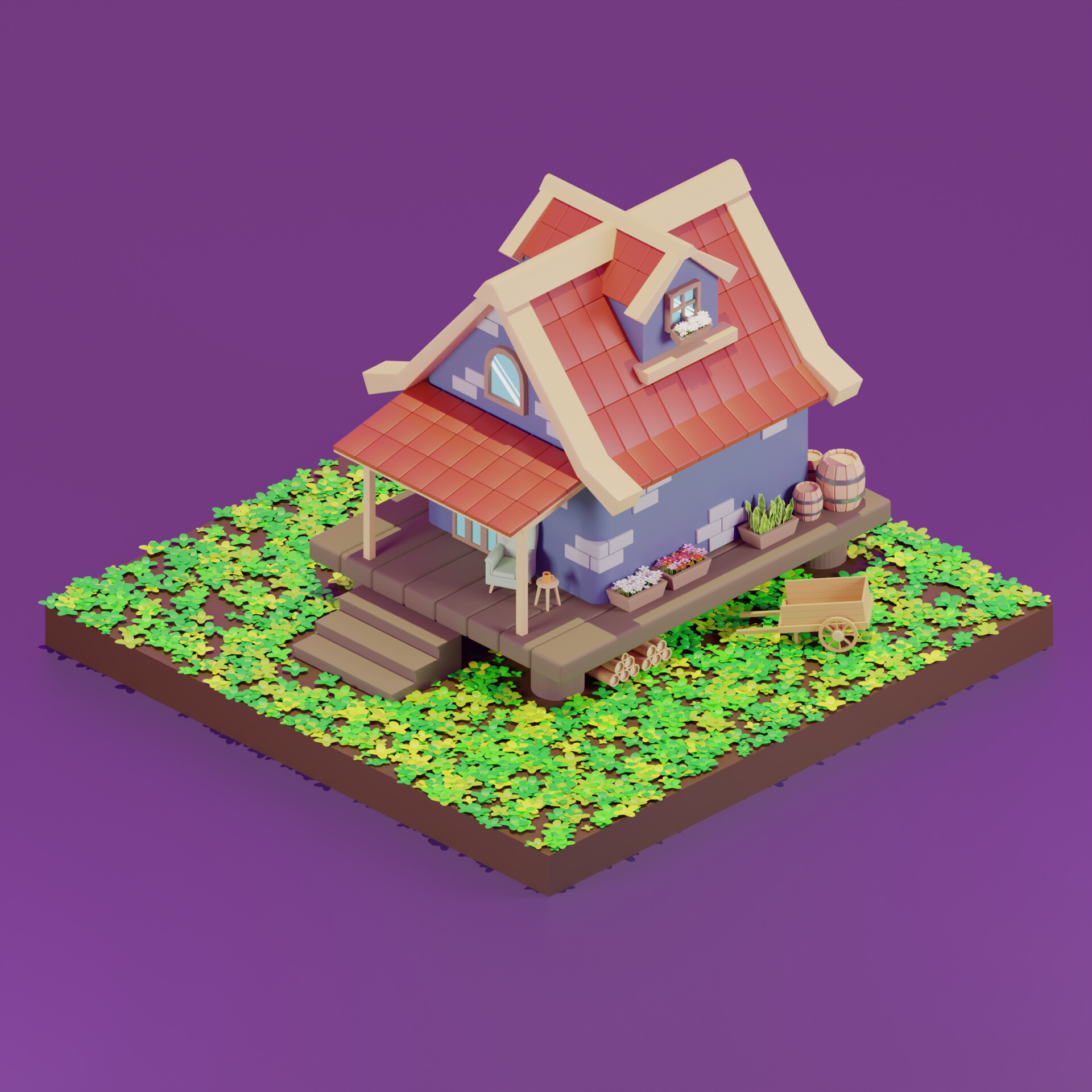 ArtStation - Tiny House