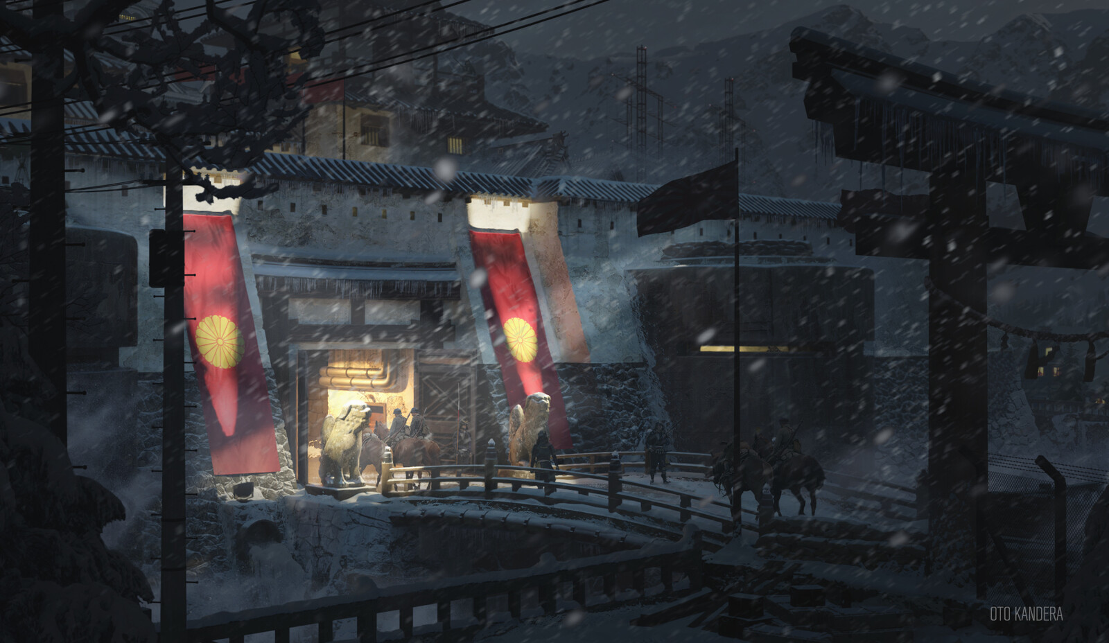 Oto Kandera - In front of the gate