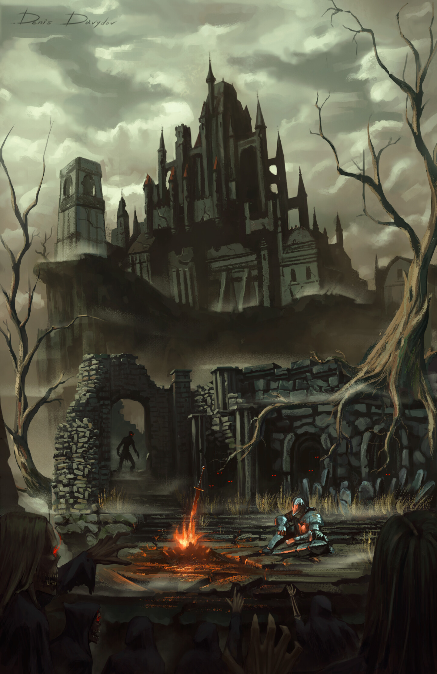 ArtStation - Dark souls