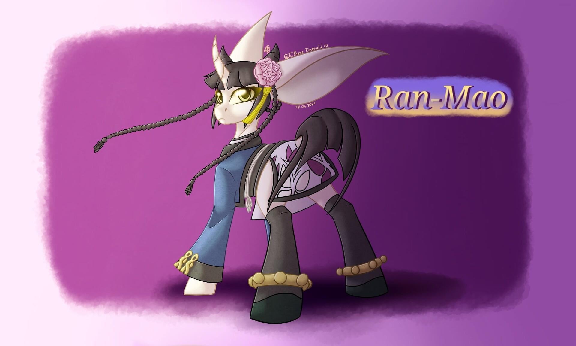 ArtStation - Fanart: Ran-Mao from Black Butler