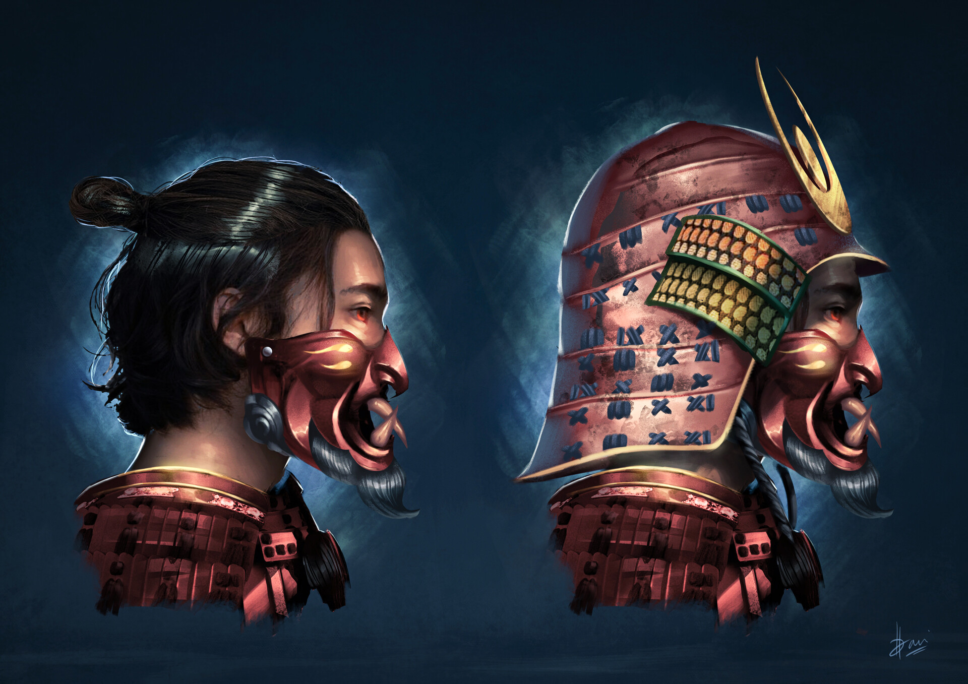 ArtStation - SAMURAI CONCEPT