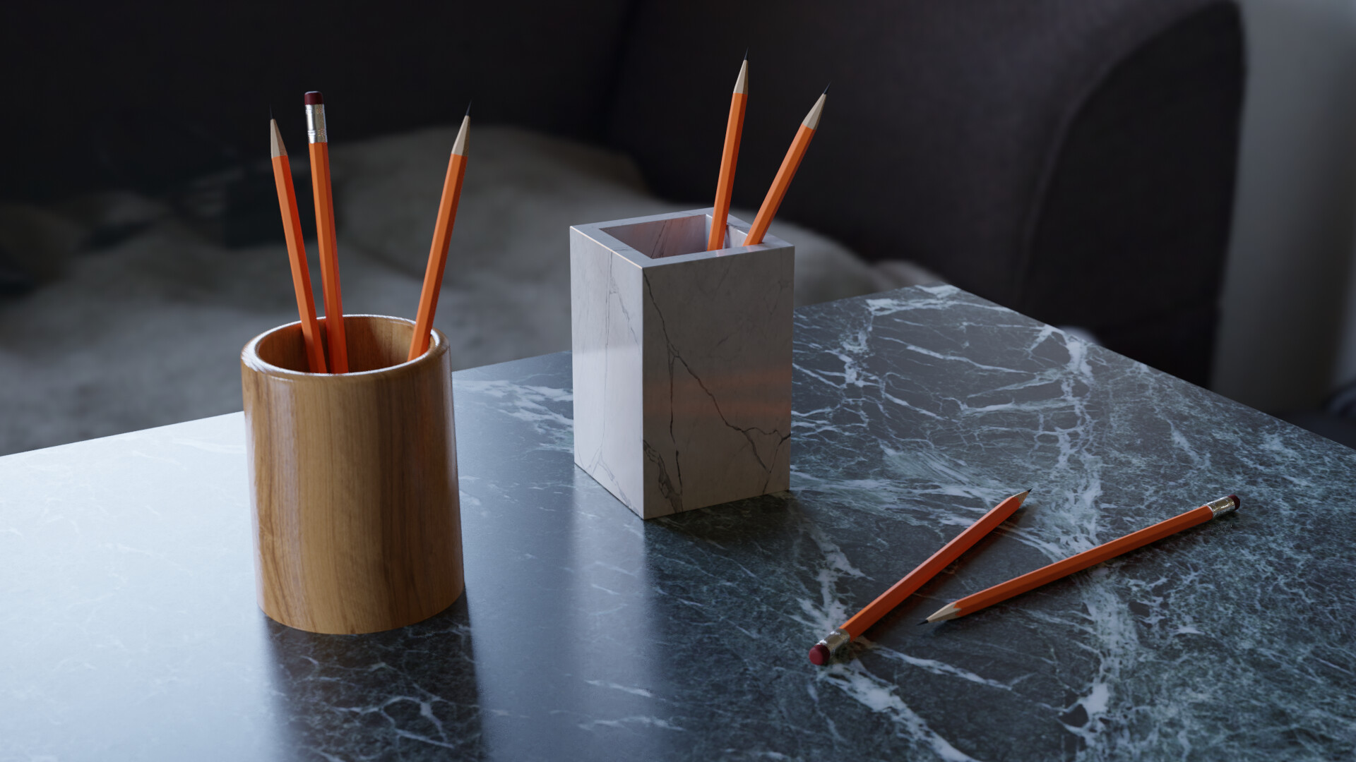 ArtStation - Pencil cups