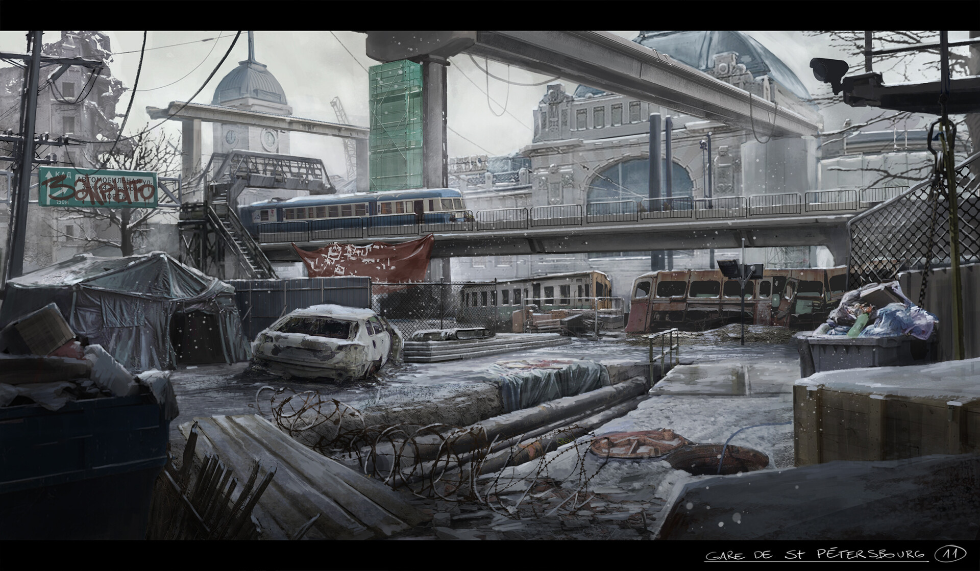ArtStation - St Petersburg Station