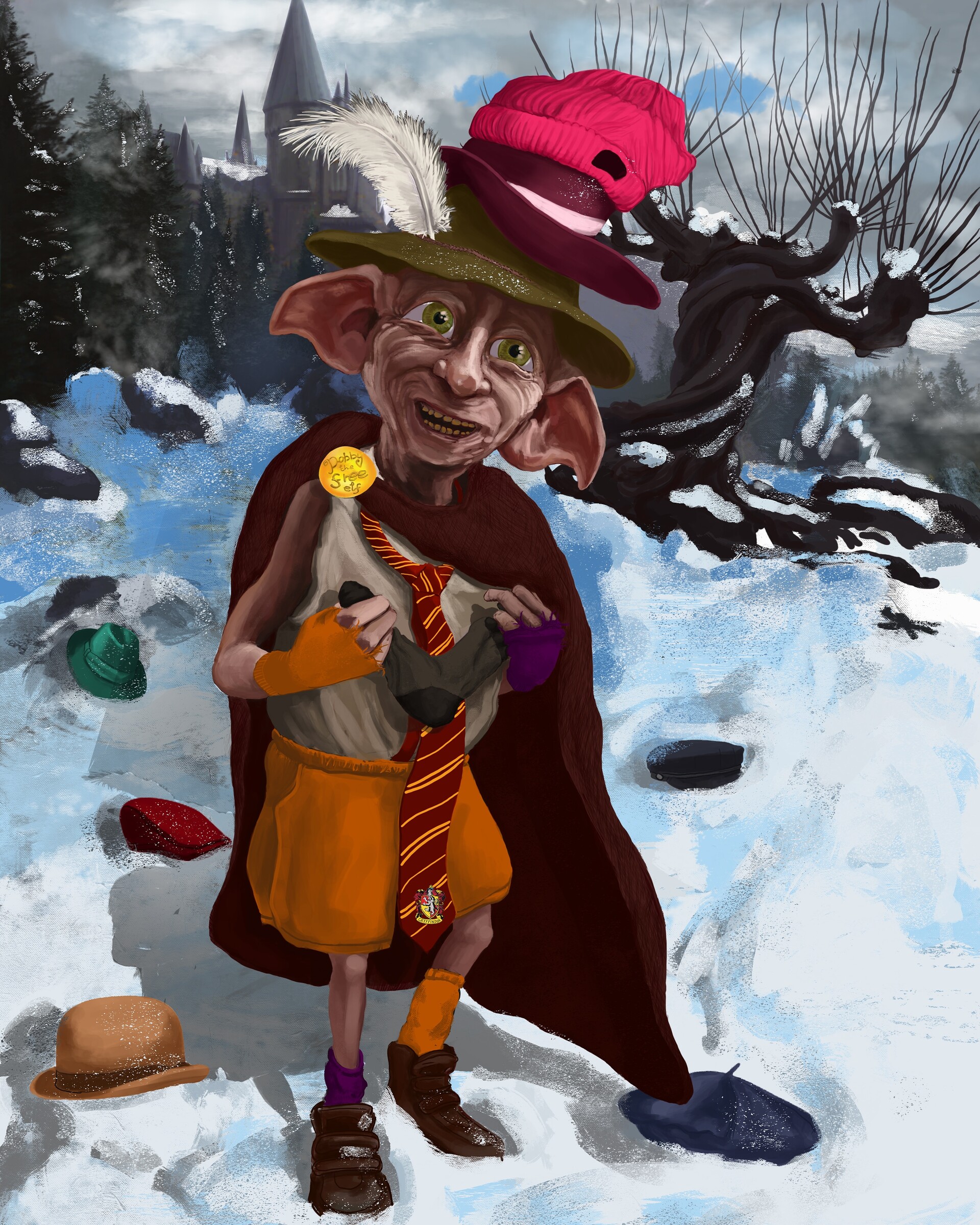 ArtStation - Dobby the free elf