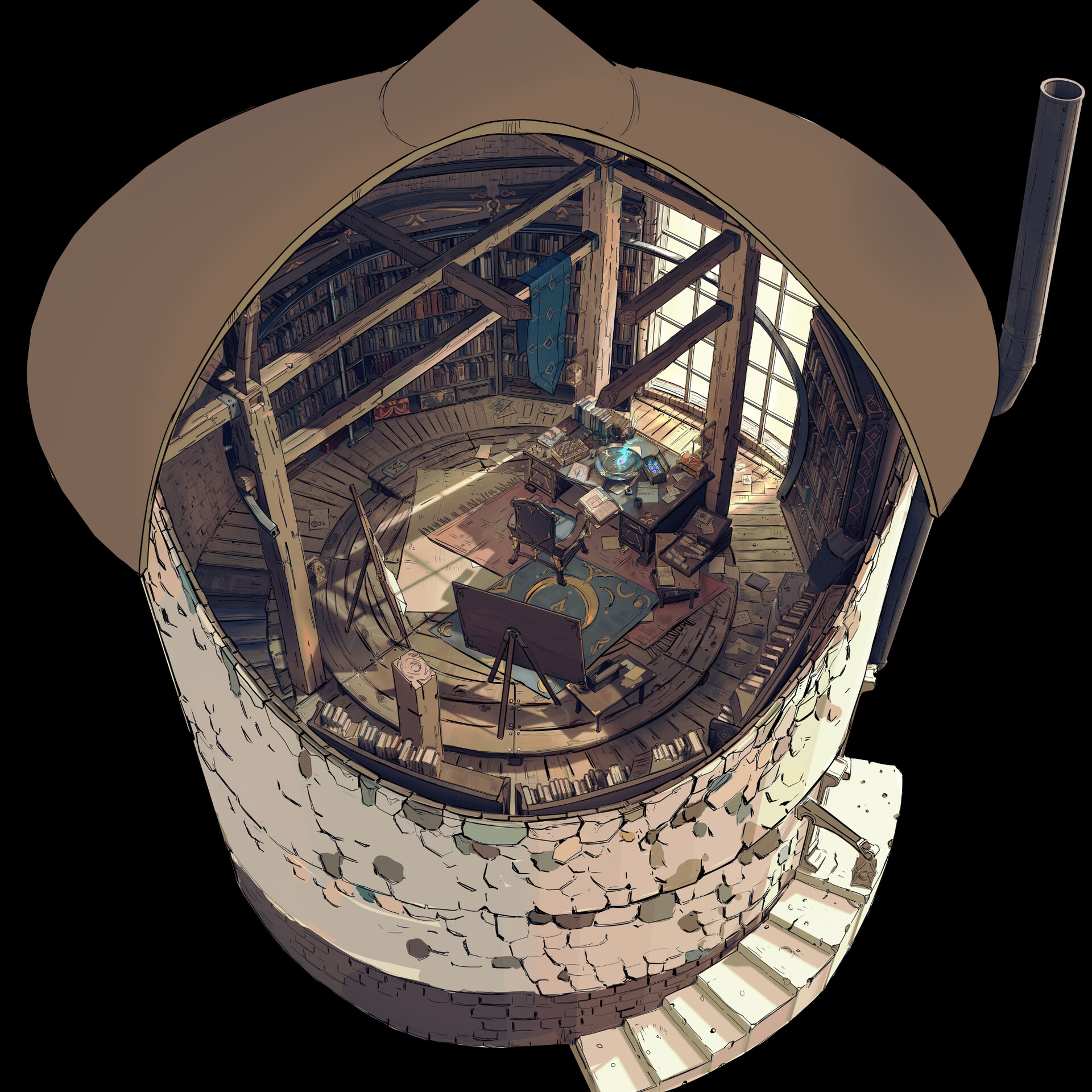 ArtStation - Wizard's Tower