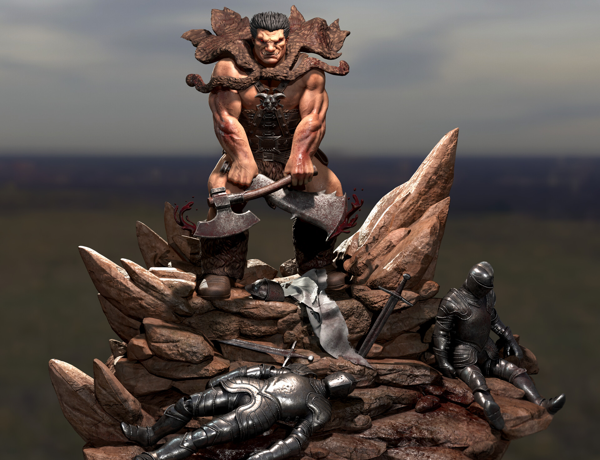 ArtStation - Berserk - Nosferatu Zodd