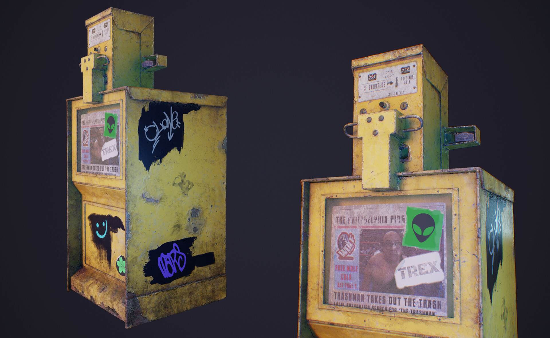 Jack Chatterton - News Vendor Prop