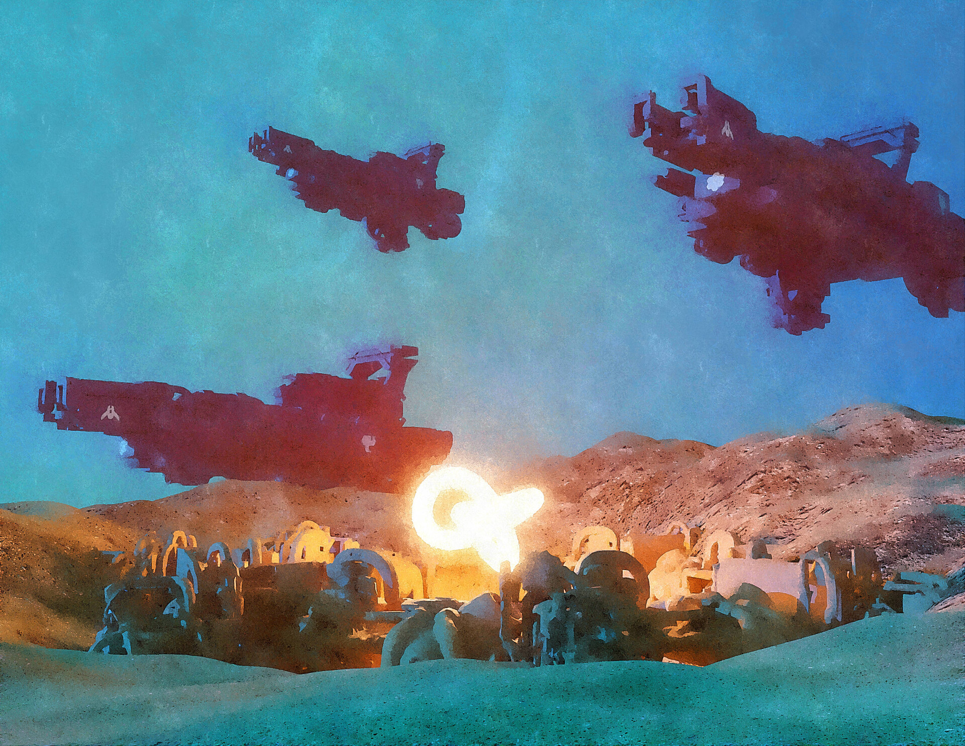 ArtStation - Medusan Beacon