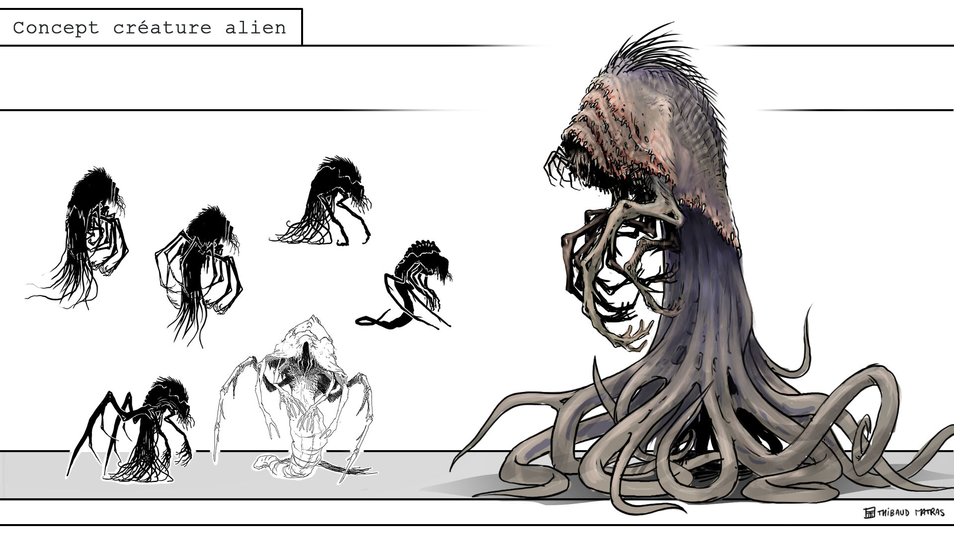 ArtStation - Project SF Horror (concept art)