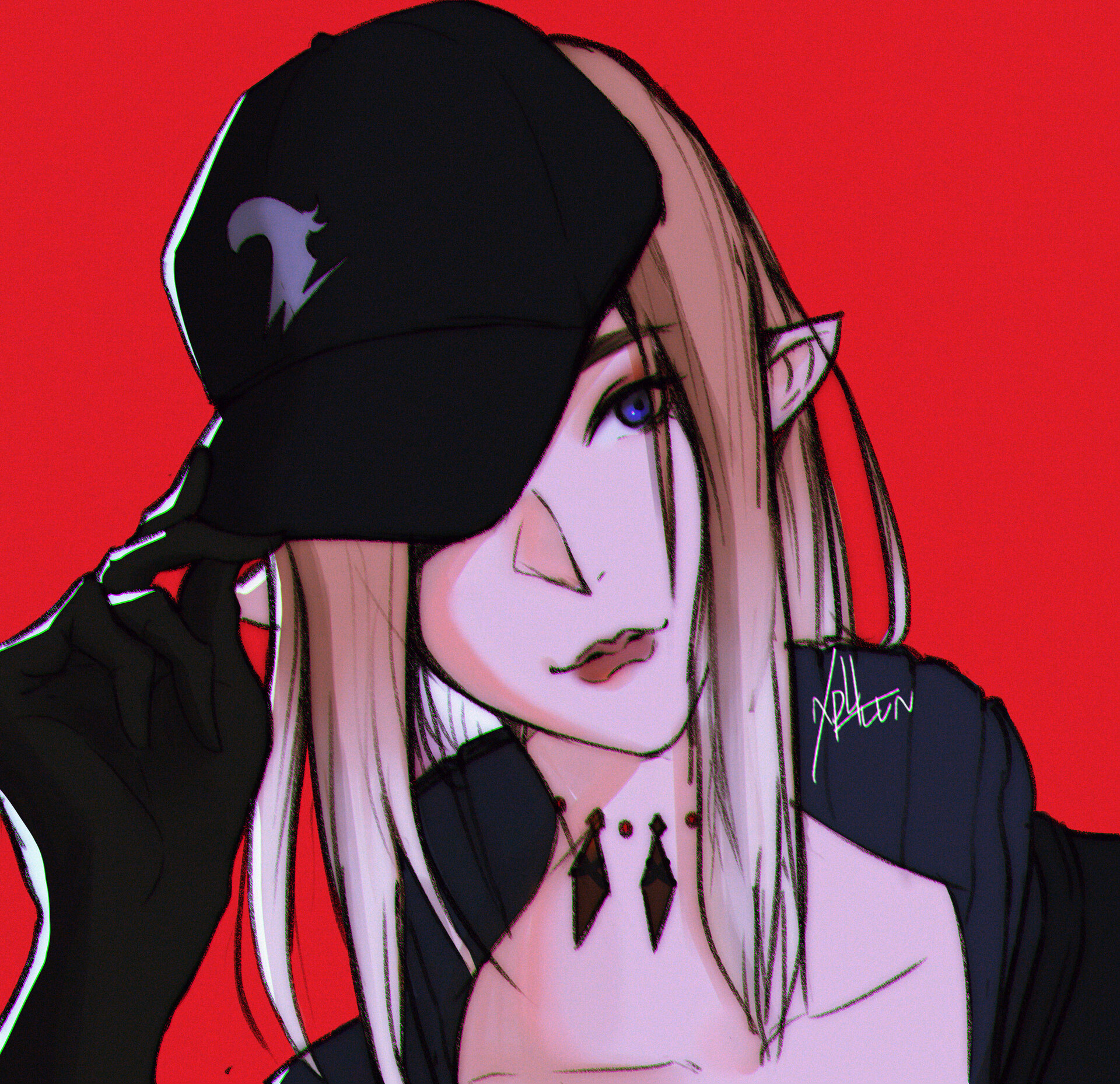 ArtStation - elezen portrait