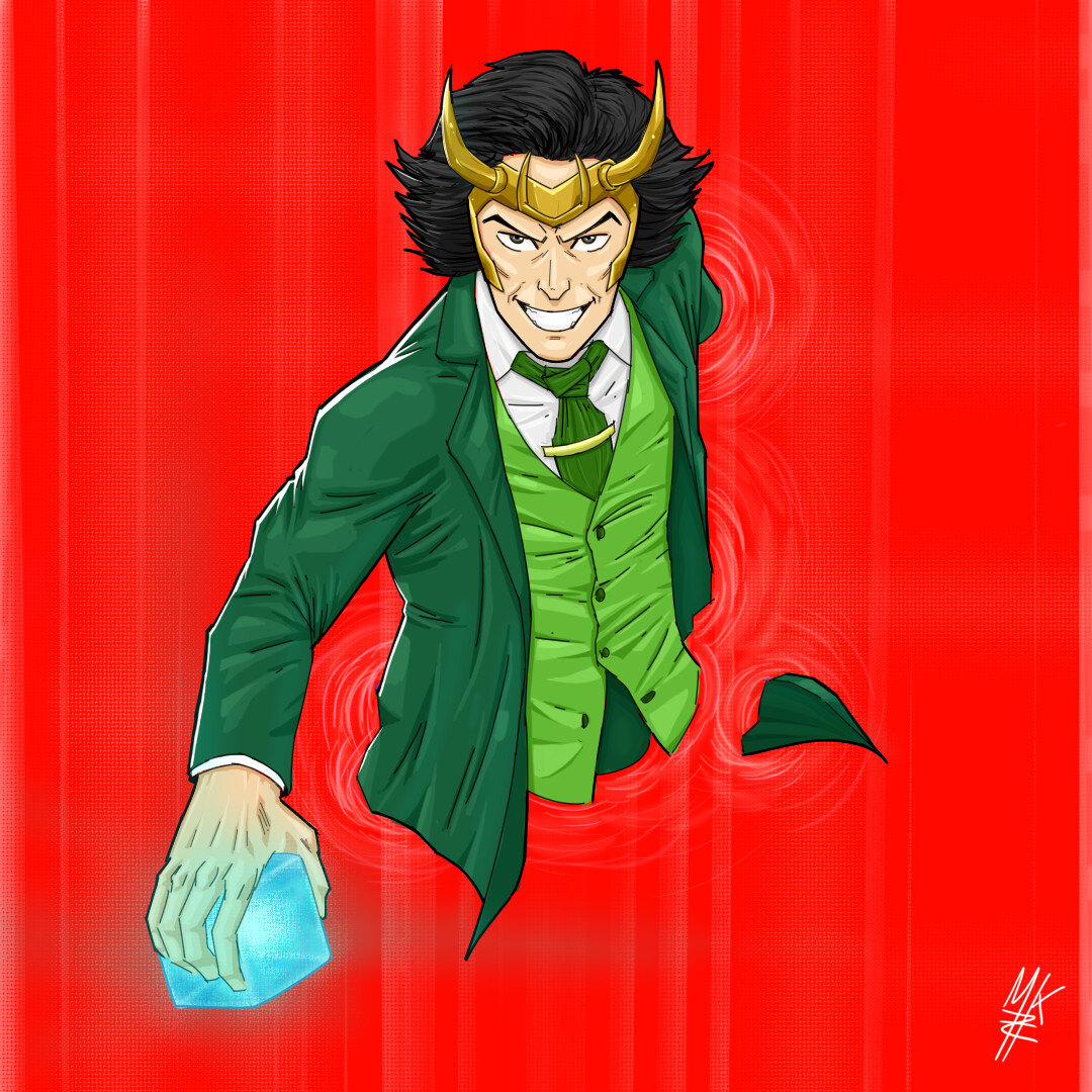 ArtStation - Loki and the Tesseract!