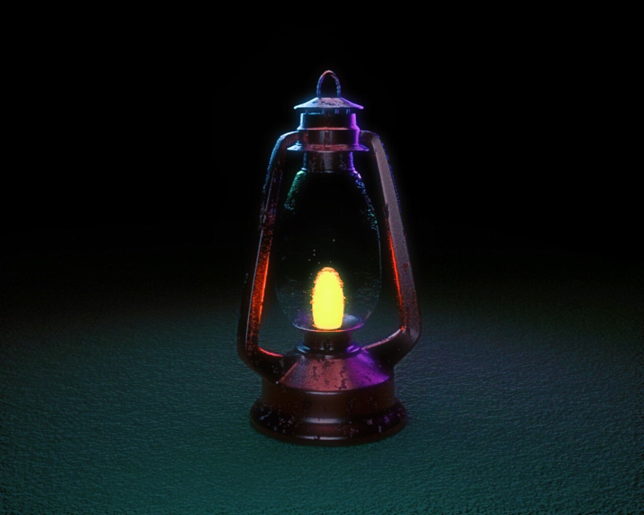 ArtStation - Oil Lamp - Render/Asset