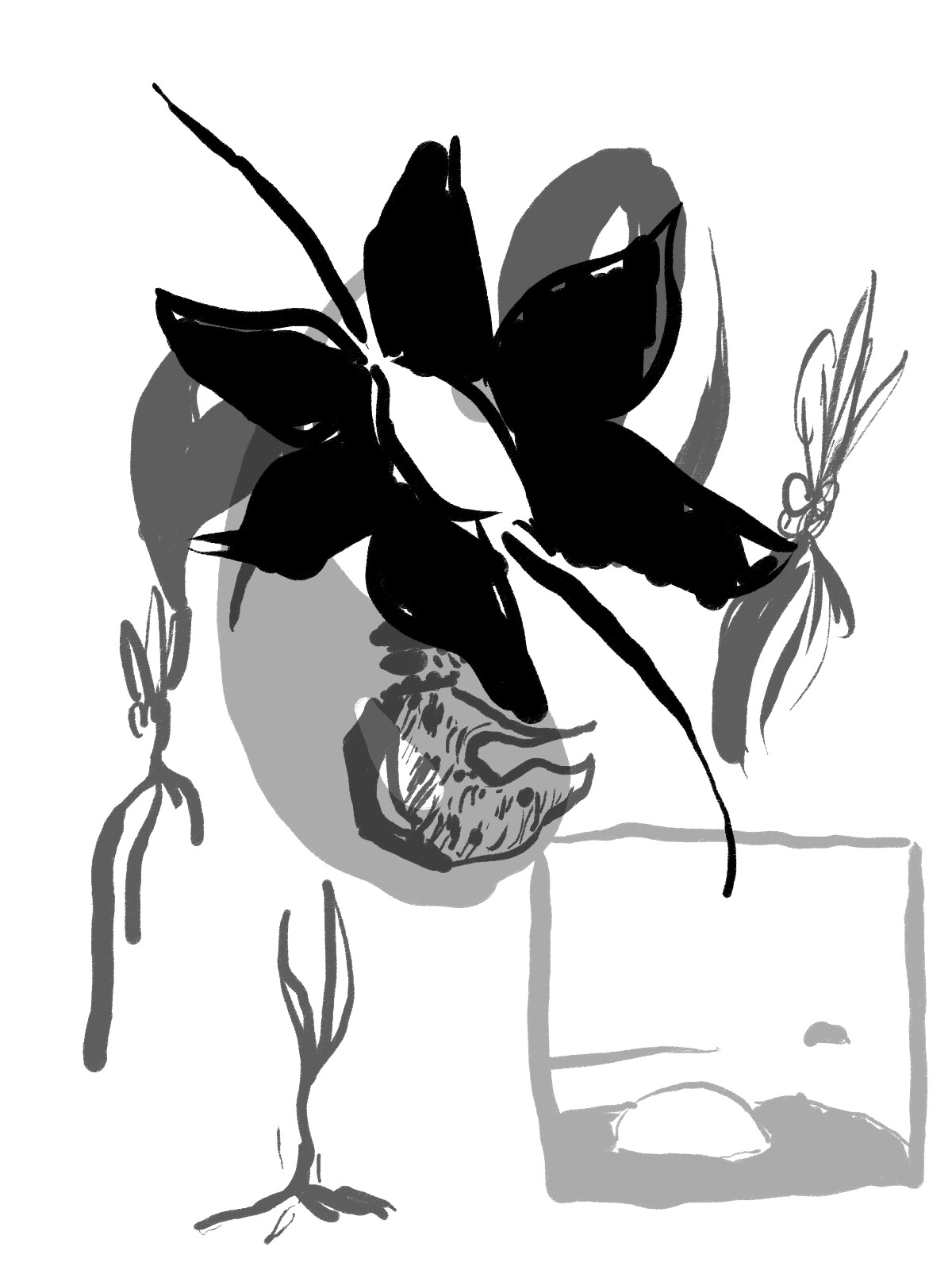 ArtStation - Series of Abstract Ink Drawings