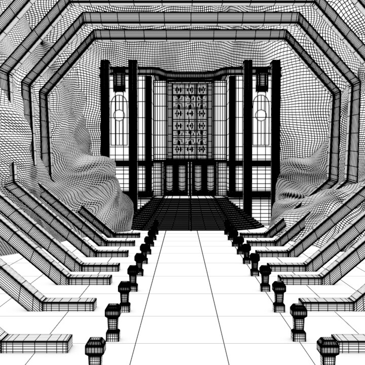 Illusory Shade - Beautiful home entrance