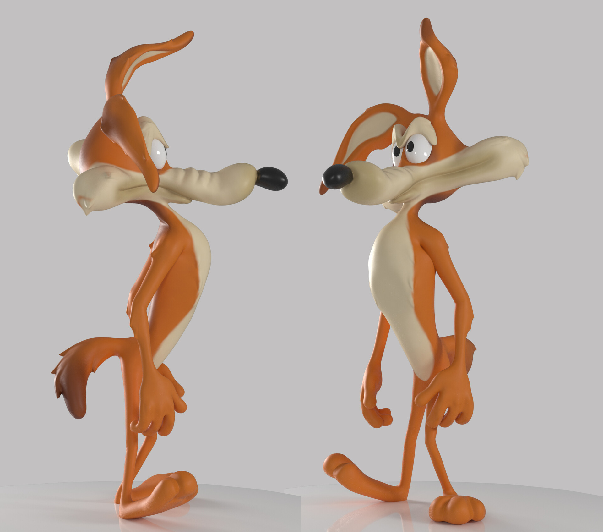 ArtStation - 3D Cartoon Fox