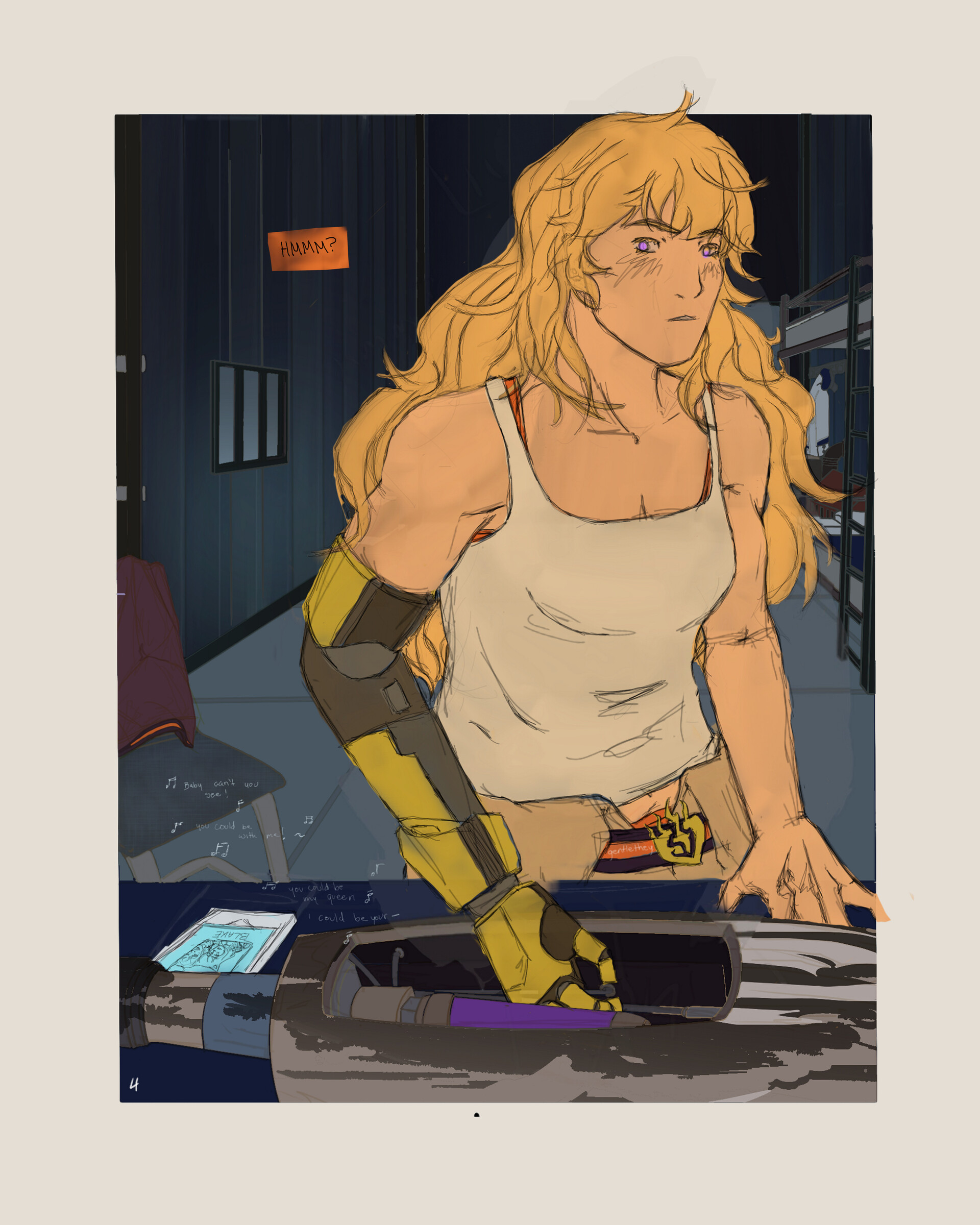Elliot Bridge - Last Call RWBY Fan- Comic