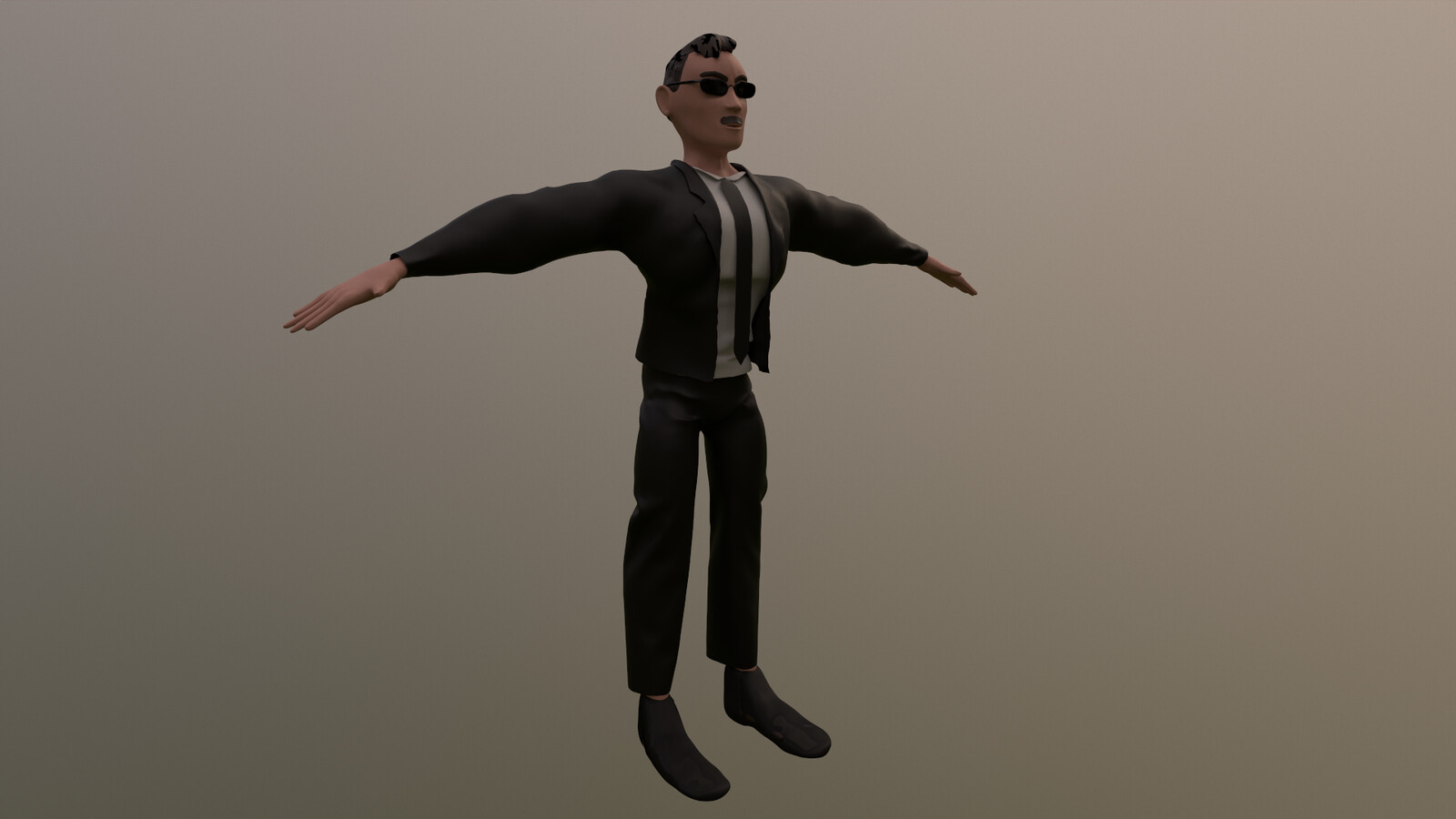 Benjamin McCormack - Stylised FBI Agent