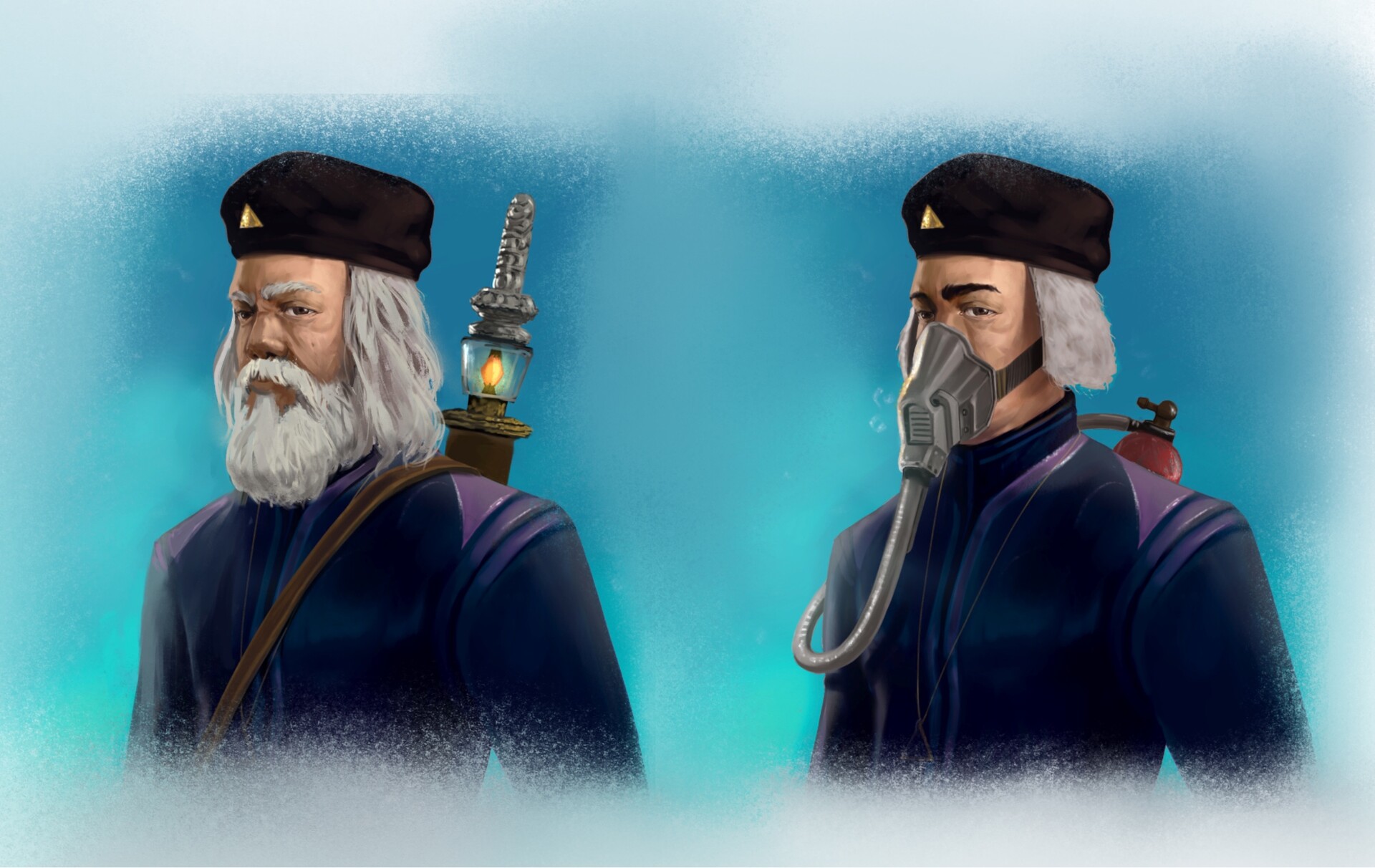 ArtStation - Asfr - clan leader - concept art