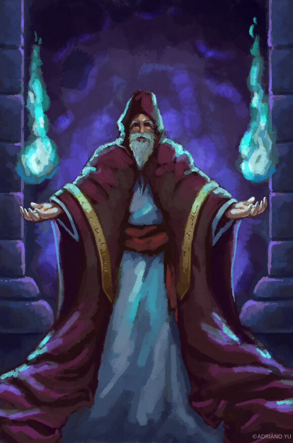 ArtStation - Old Wizard