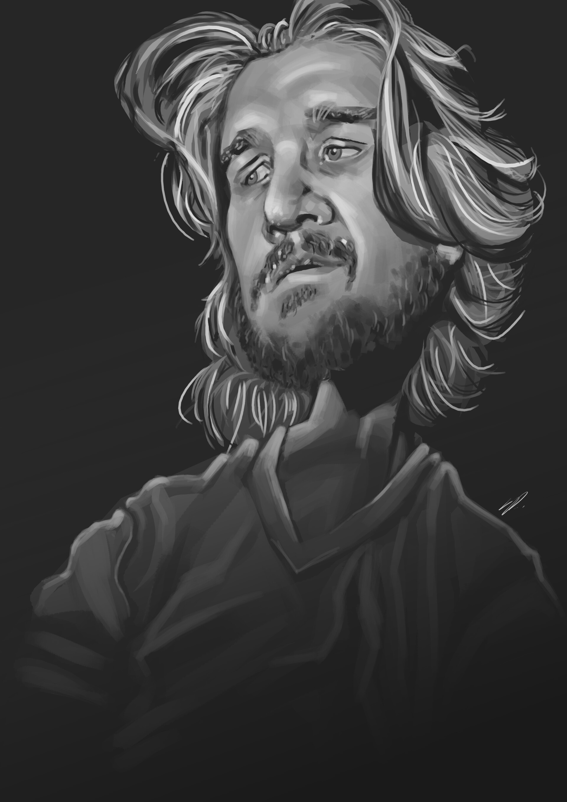 ArtStation - Bo Burnham "inside" Caricature