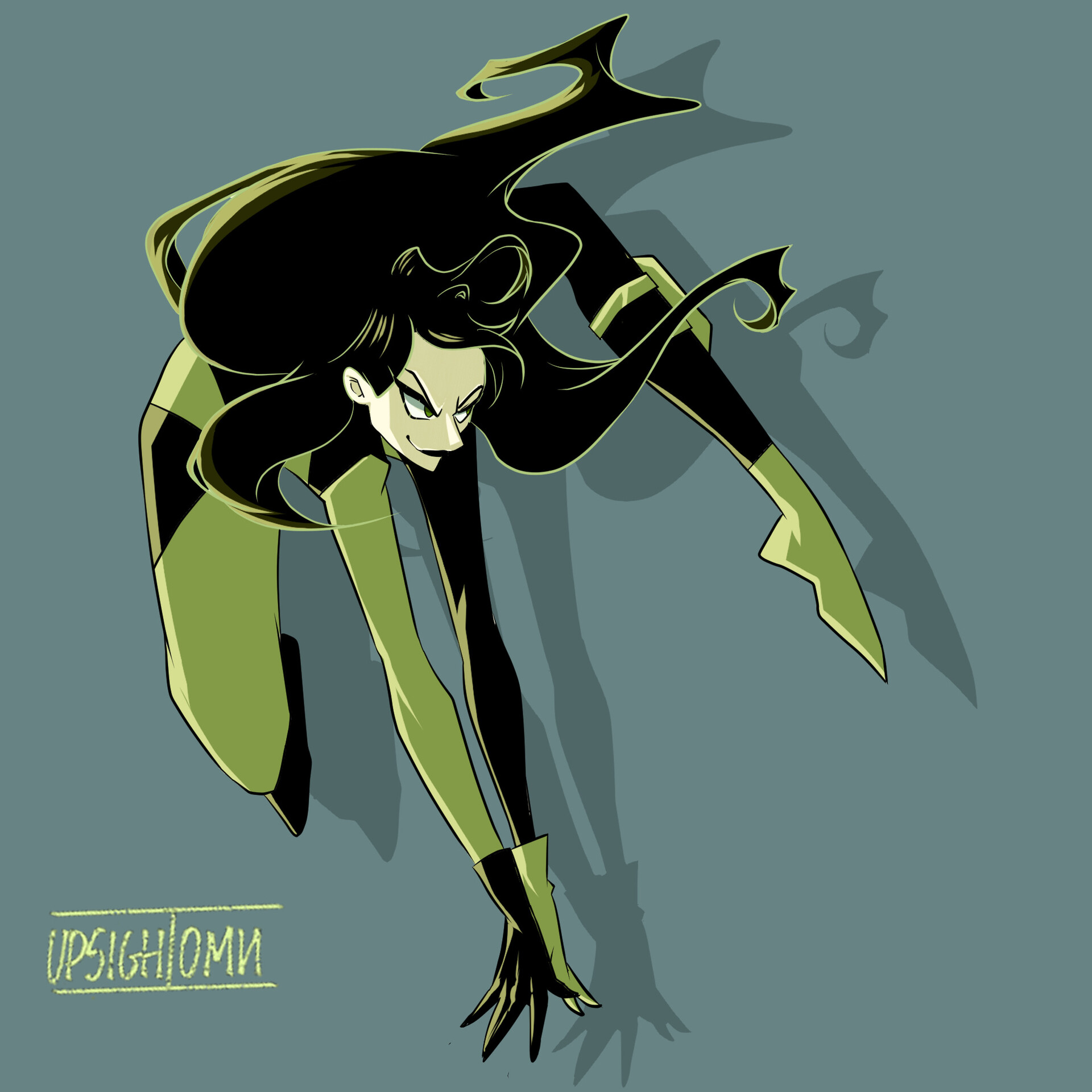 ArtStation - Shego/KimPossible