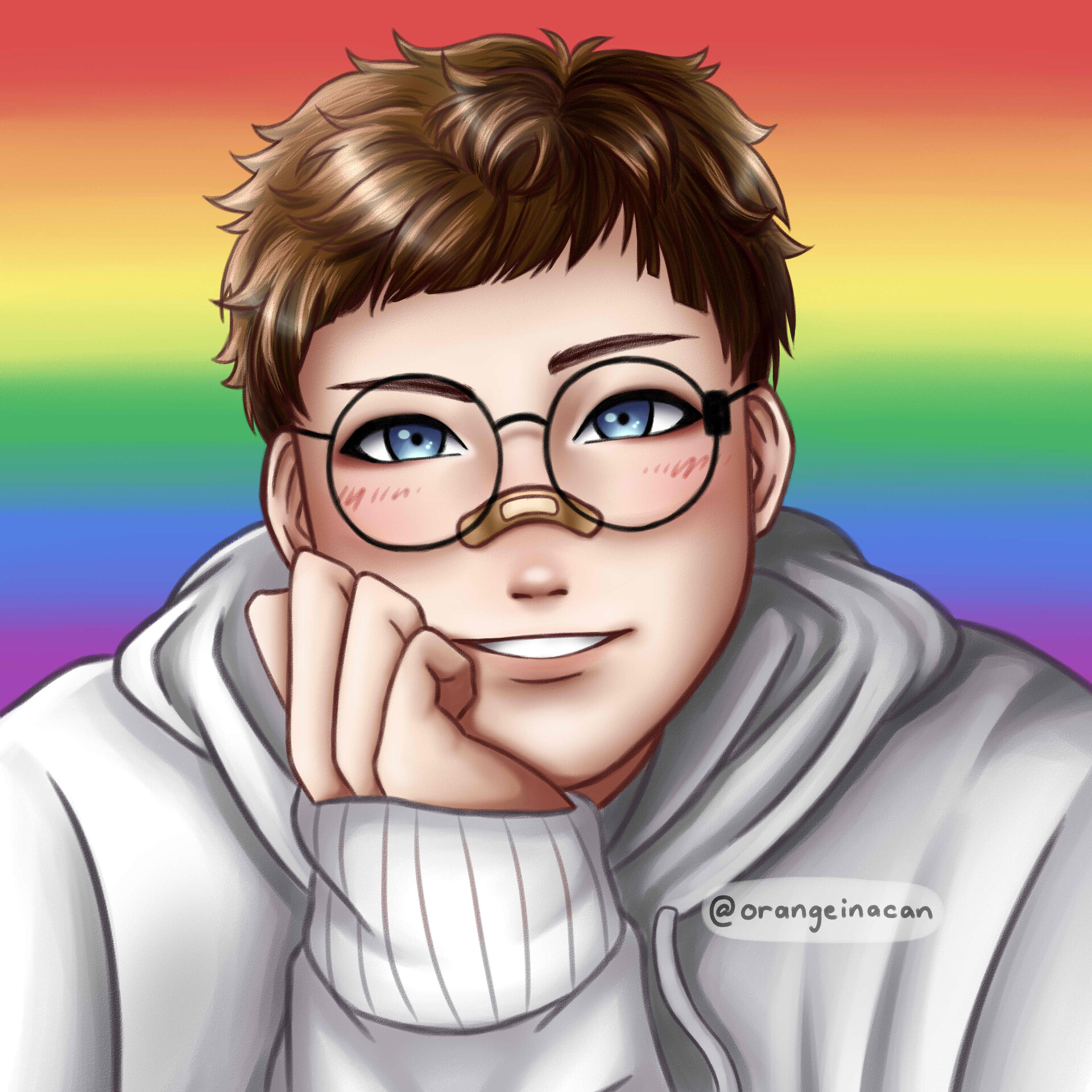 ArtStation - Icon of Muyeol (OC)